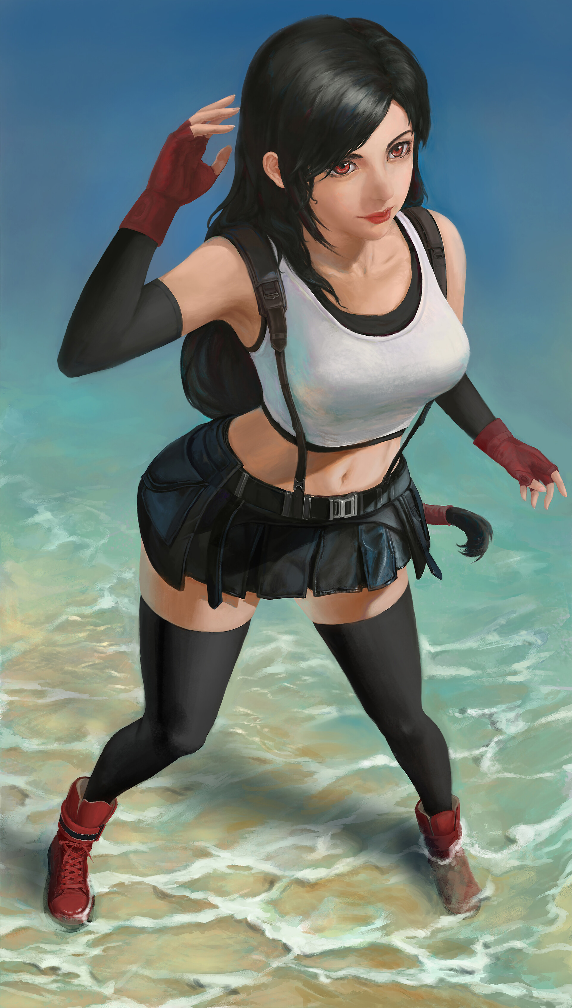 ArtStation - Tifa fan-fiction