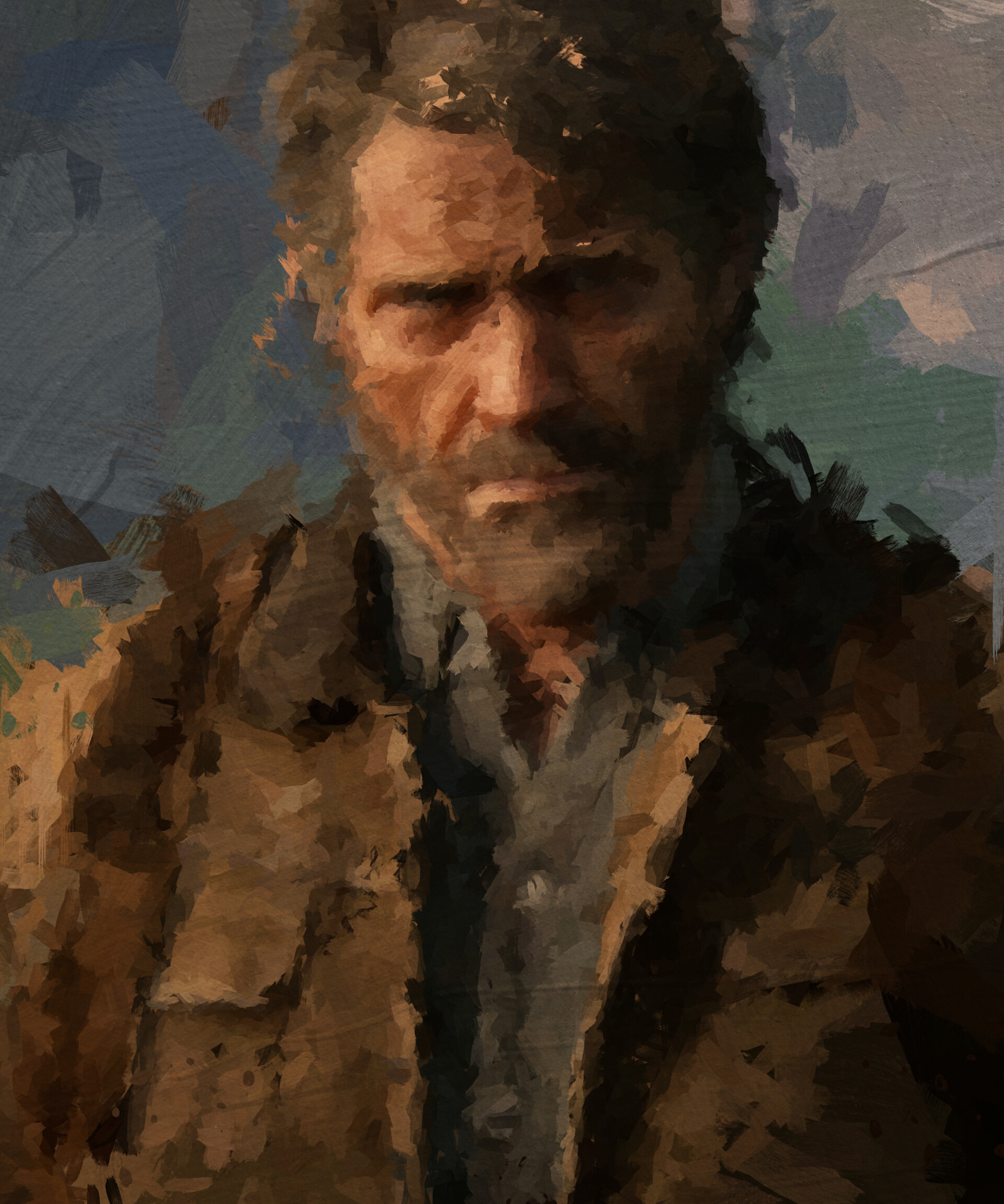 ArtStation - The Last of Us - Joel Miller