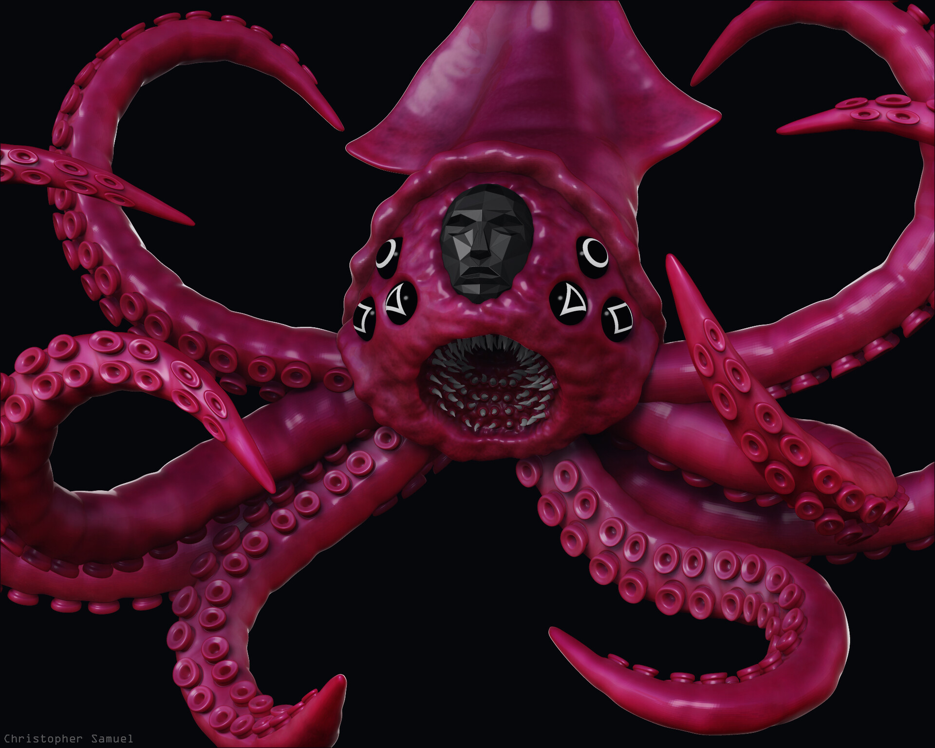 ArtStation - Squid Game Squid