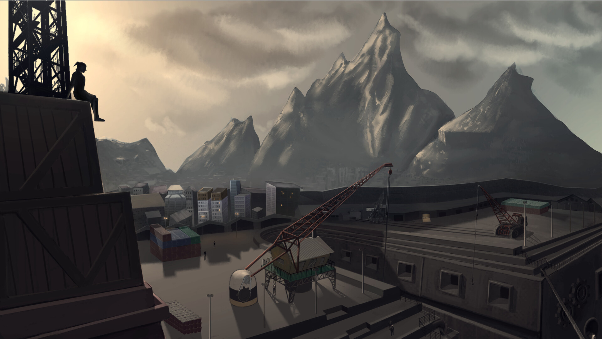 ArtStation - Iron Docks