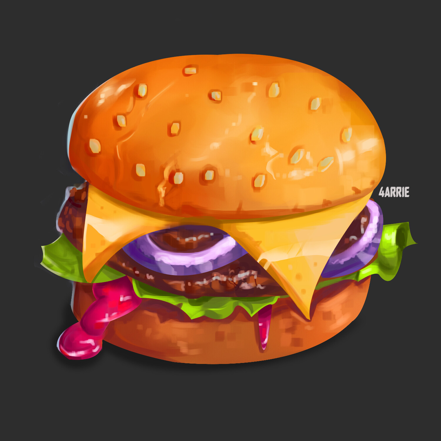 ArtStation - Hamburger