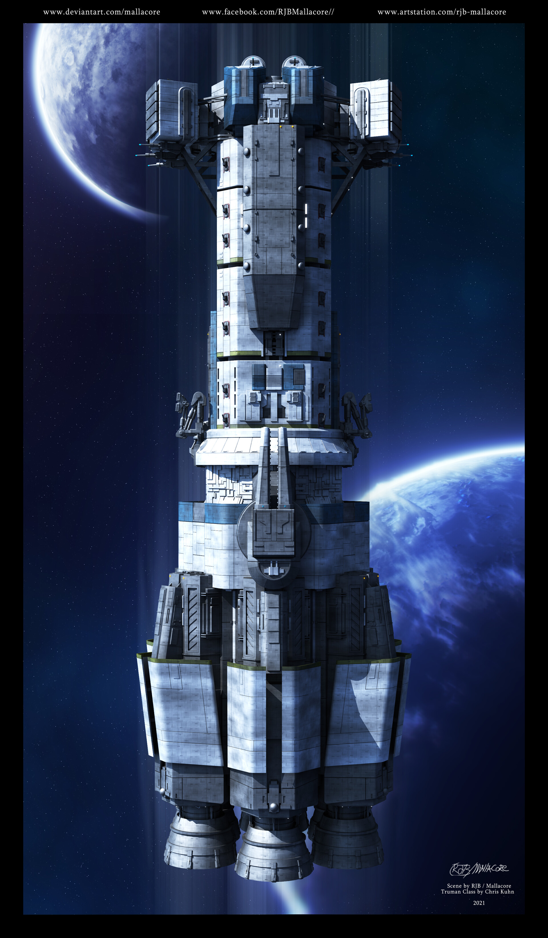 ArtStation - Expanse - Truman Class - 2021 B