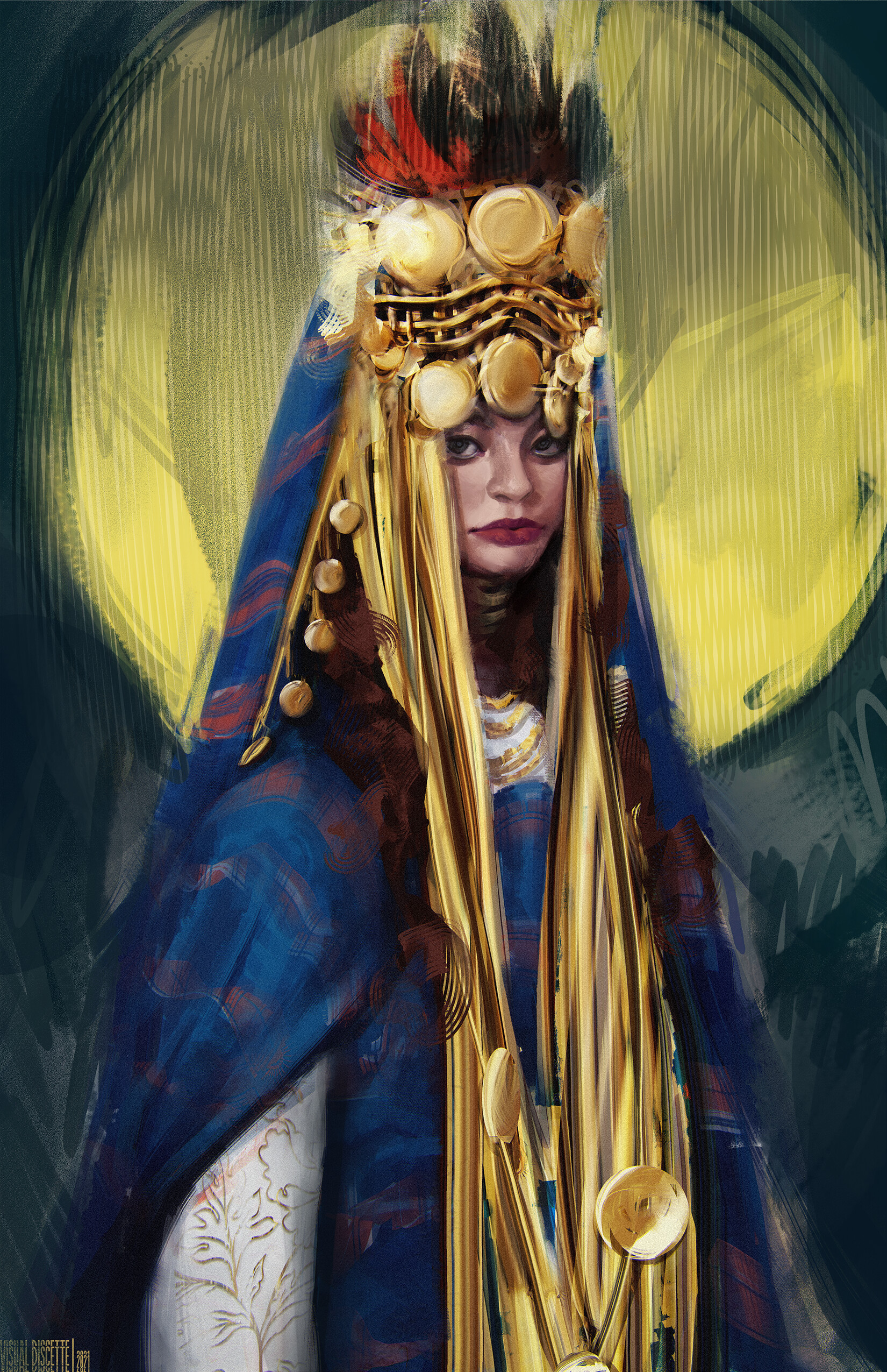 ArtStation - Tribal Queen Concepts