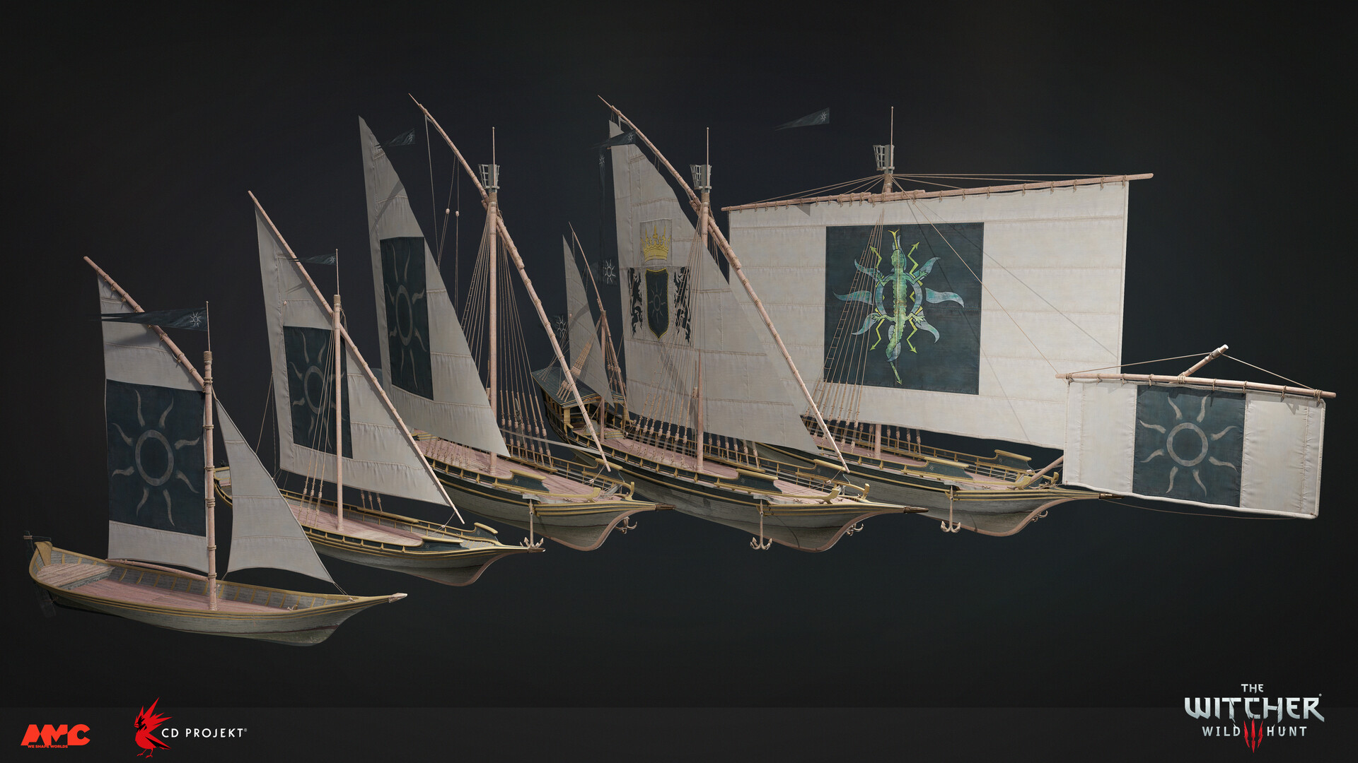 AMC Studio - Witcher 3 - Ships