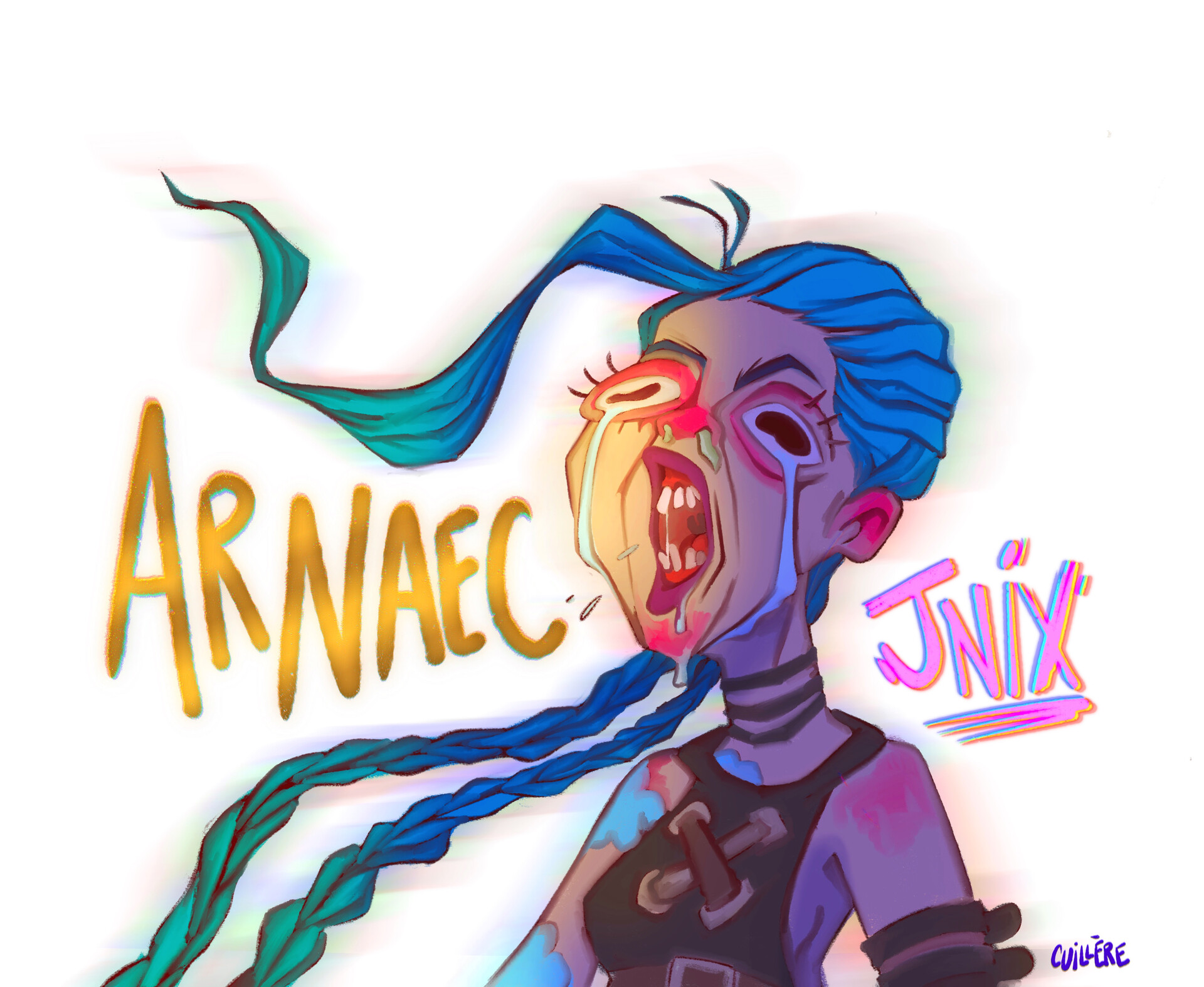 ArtStation - ARCANE JINX (fanart)