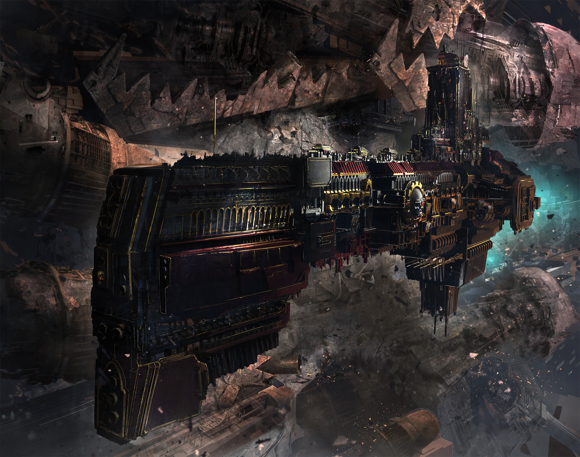 Space Hulk by Felix Tisch : r/ImaginaryWarhammer