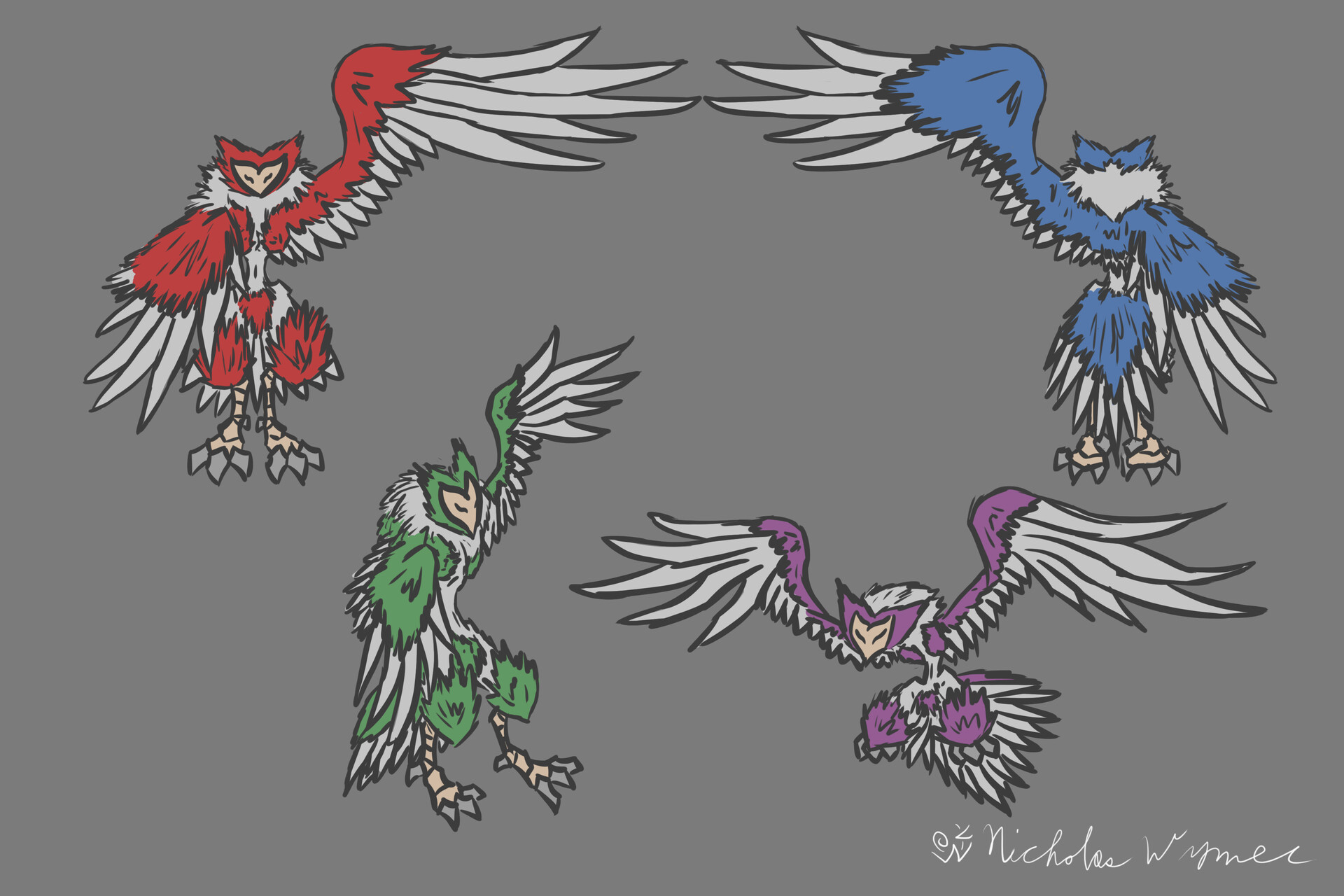 ArtStation - Harpy Concept Art
