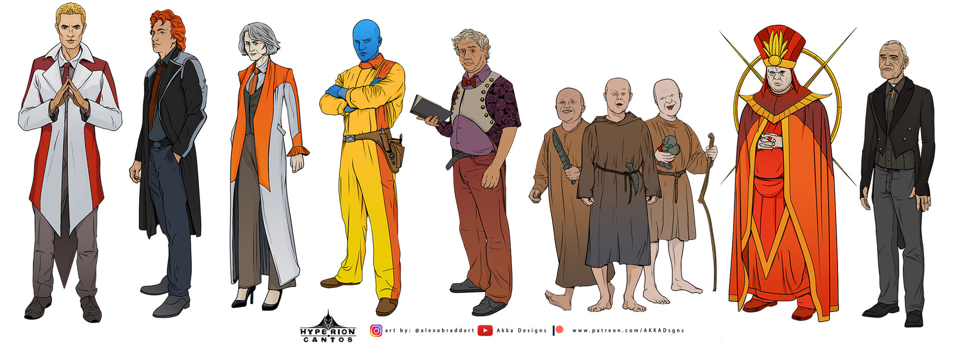 Aleksander Obradovic - Hyperion Cantos Concept Art - Pages 11-20