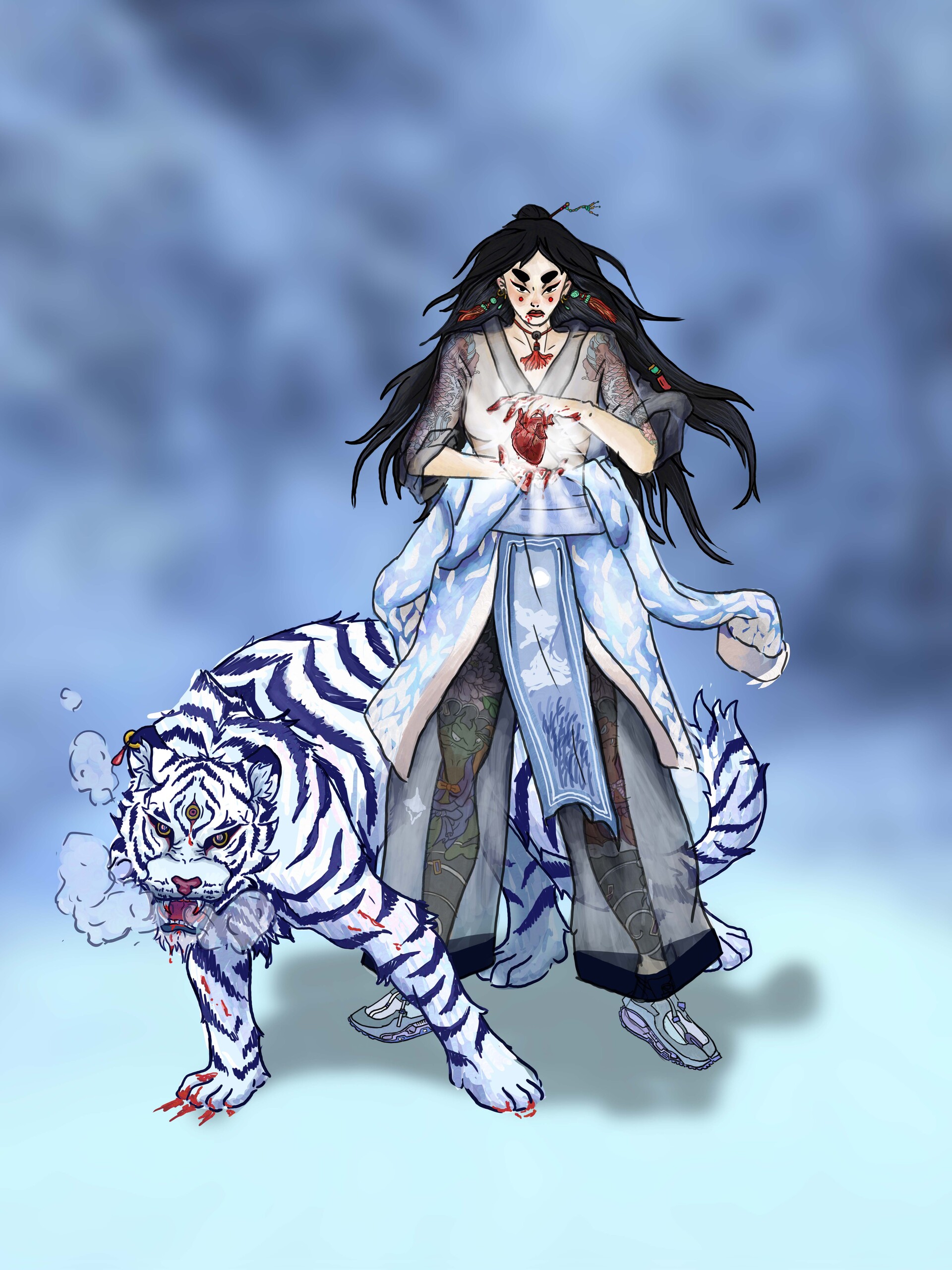 ArtStation - YONA - character design exercise