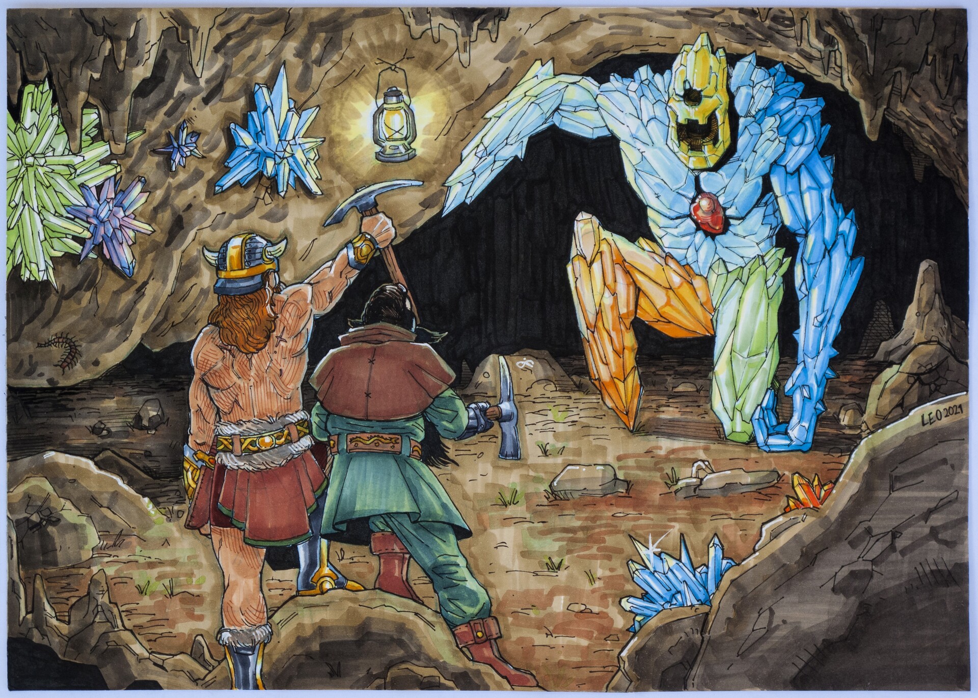 ArtStation - Dreadnaught vs Dwarves