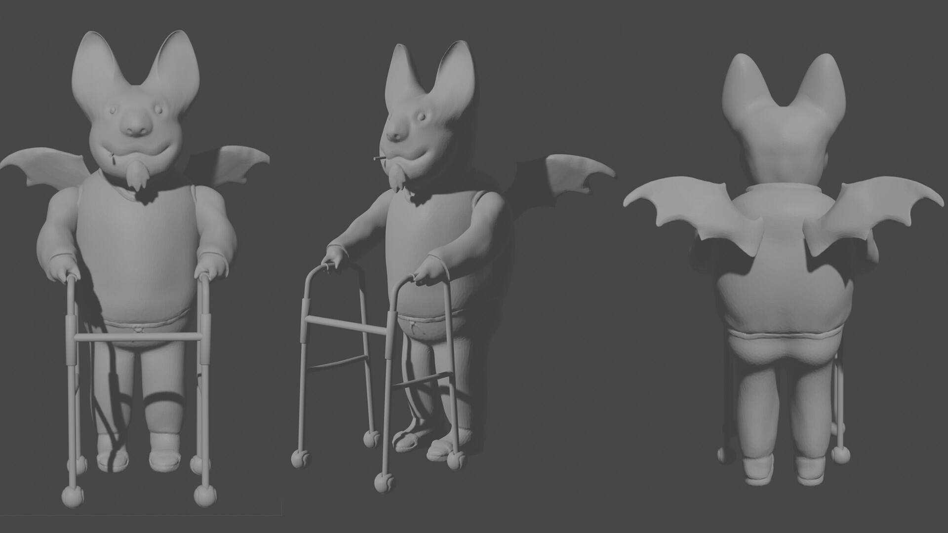 ArtStation - Seymour Bats - Character Details