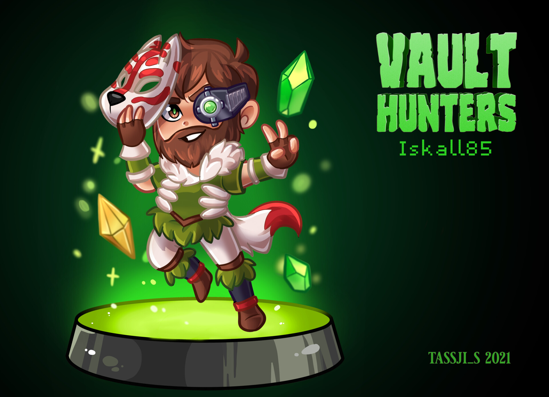 ArtStation - Iskall Vault Hunters Fanart