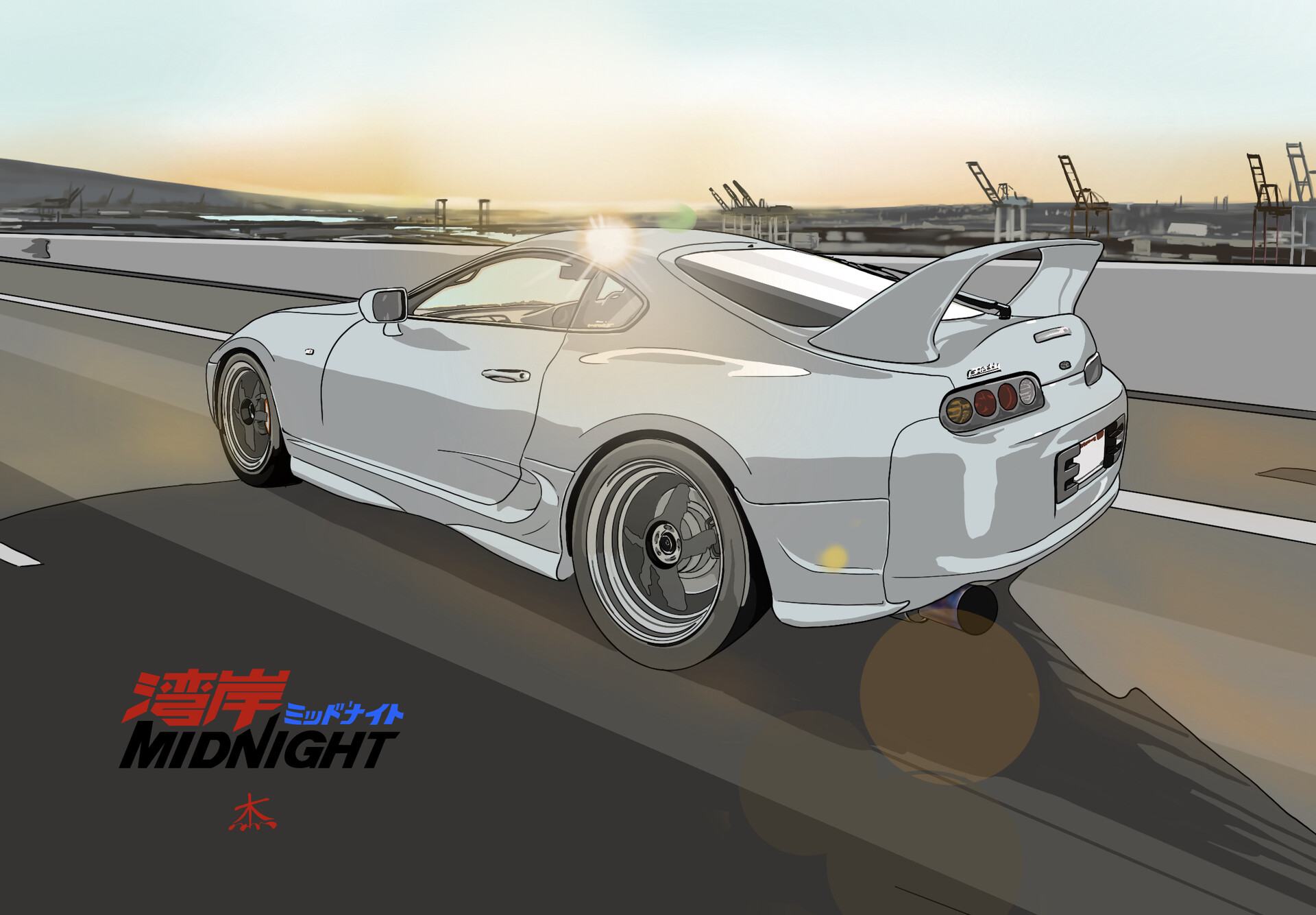 ArtStation - Brian's Supra