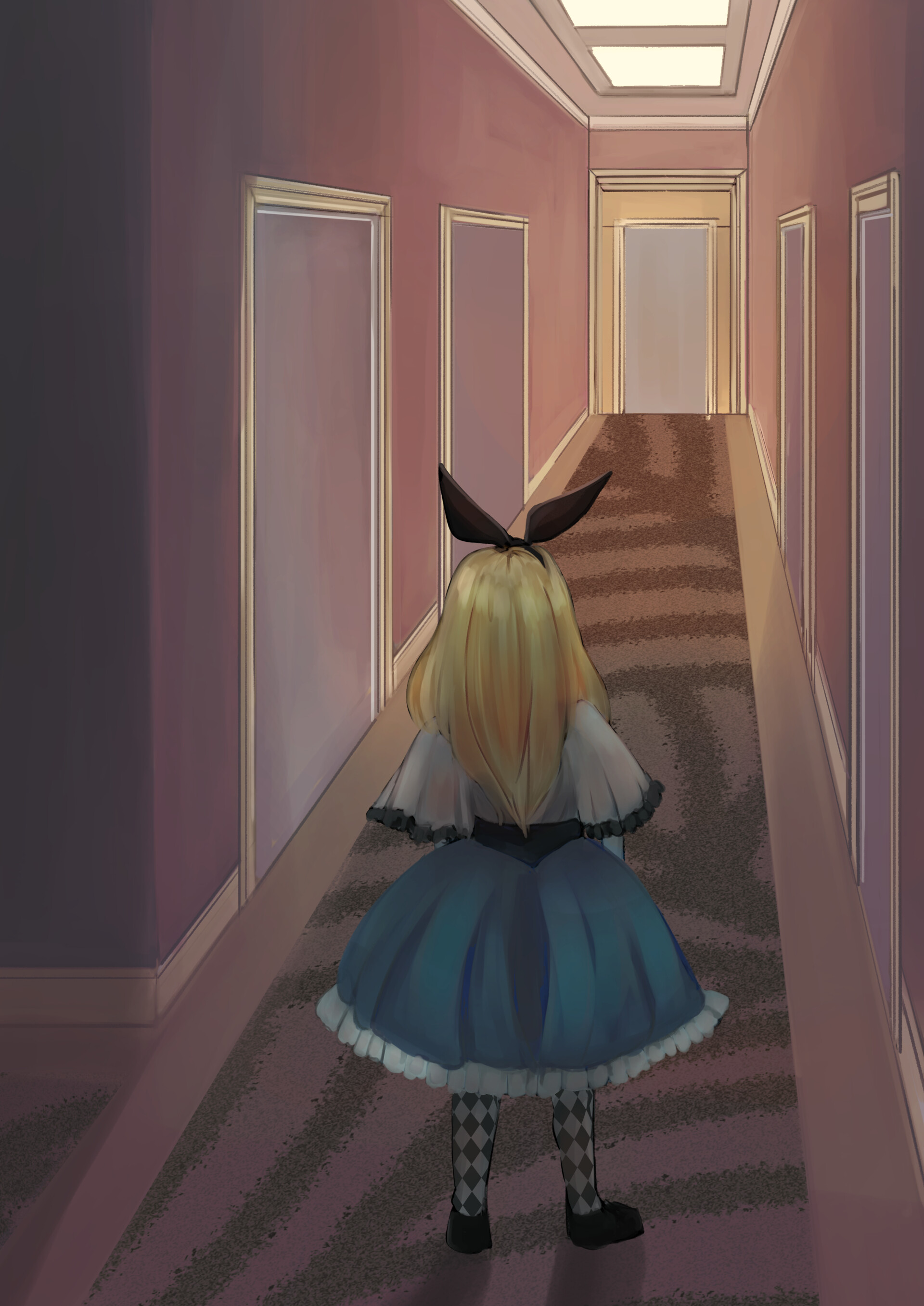 Alice In Wonderland Room Of Doors