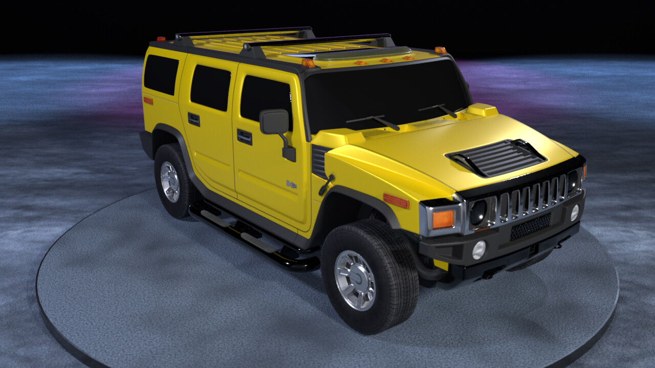 ArtStation - Hummer H2