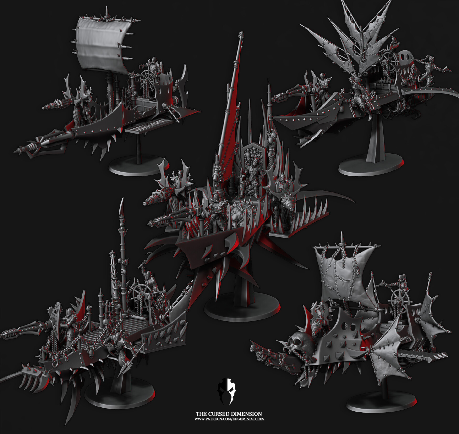 ArtStation - Space Pirates - Cursed Elves
