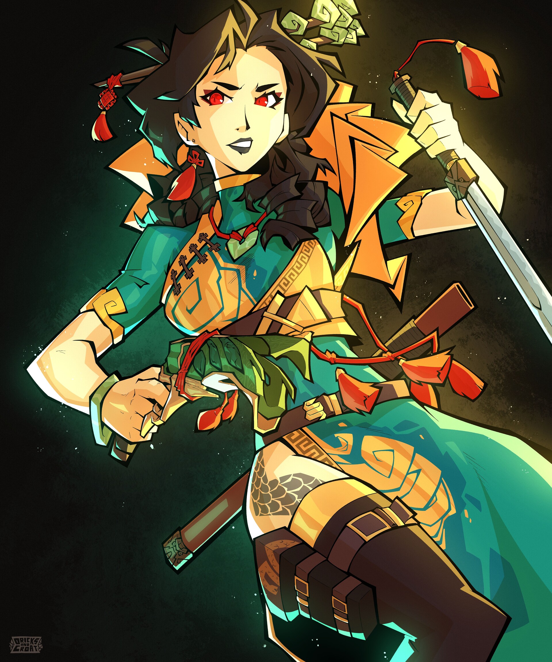 ArtStation - Destiny Fan Concept: Malfeasance - Red String of Fate