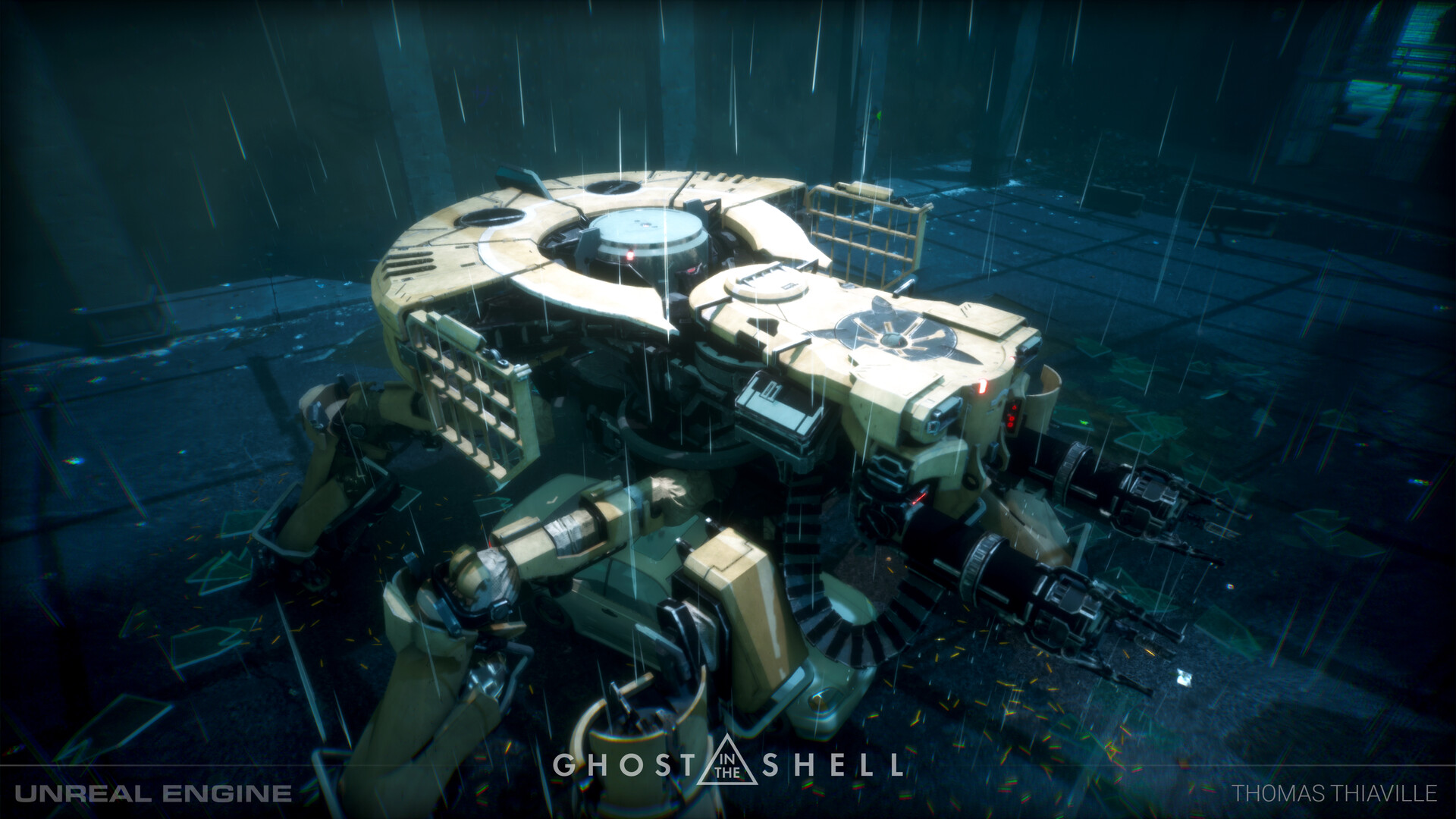 Thomas Thiaville - UE4 Ghost in the Shell