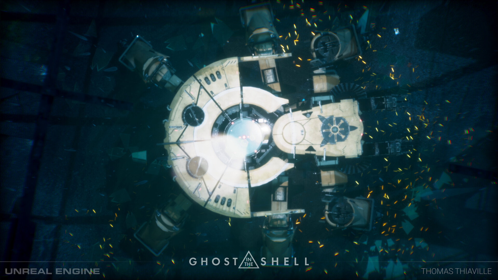 Thomas Thiaville - UE4 Ghost in the Shell