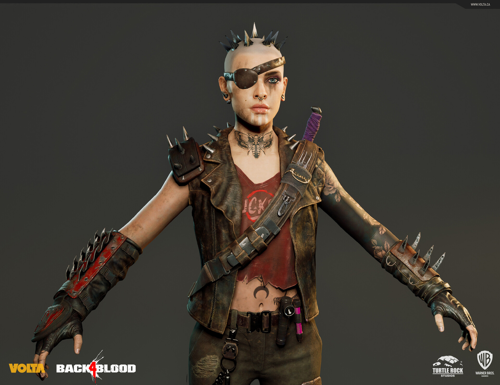 ArtStation - Back 4 Blood - Karlee Character Madmax Skin