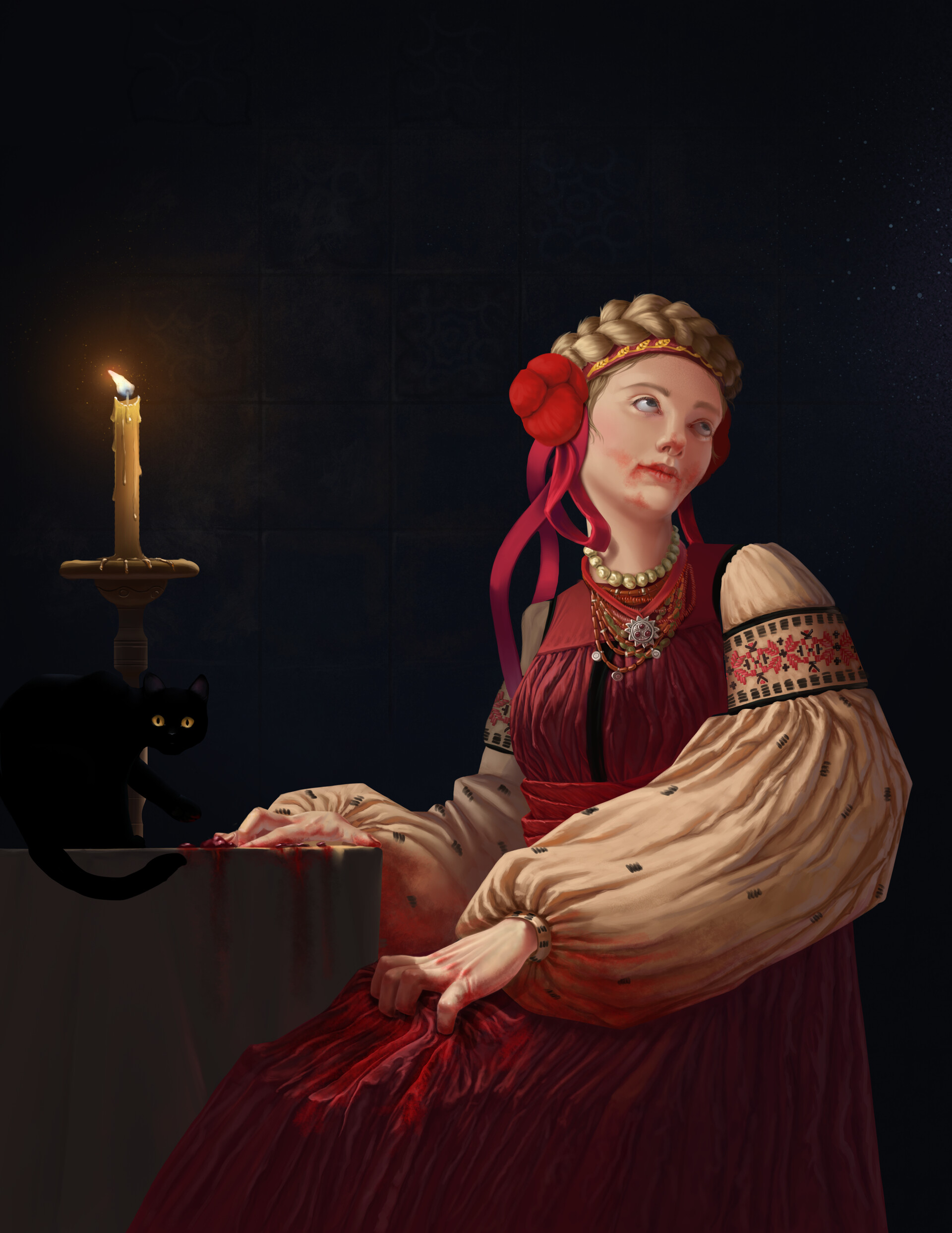 ArtStation - Hungry woman