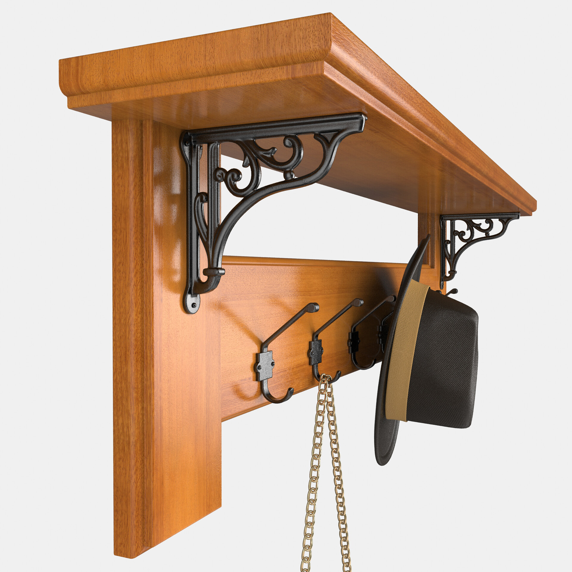 ArtStation - Wooden Hanger 9905