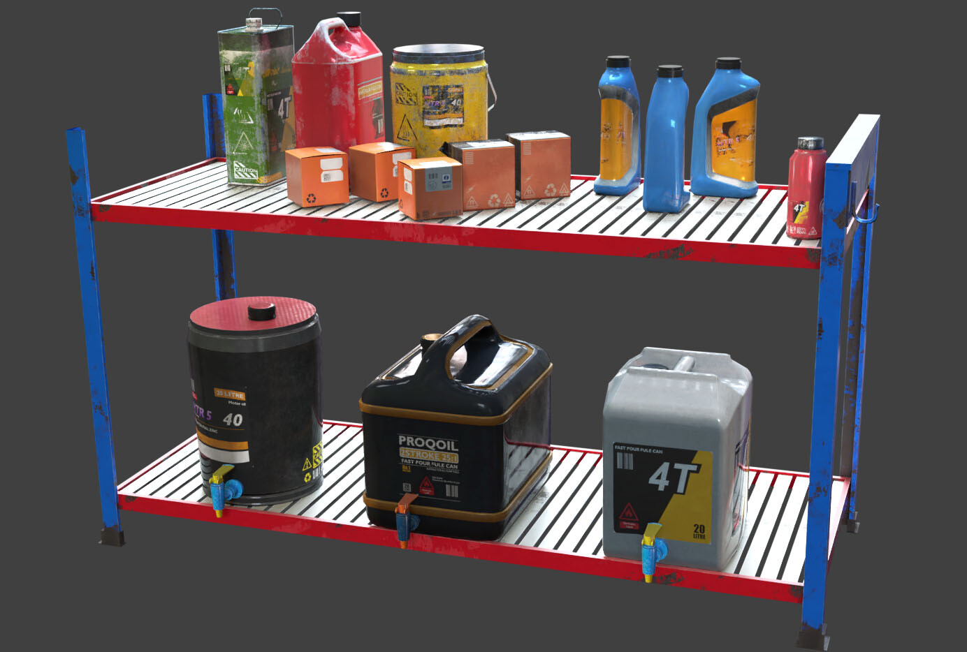 ArtStation - Oil Rack