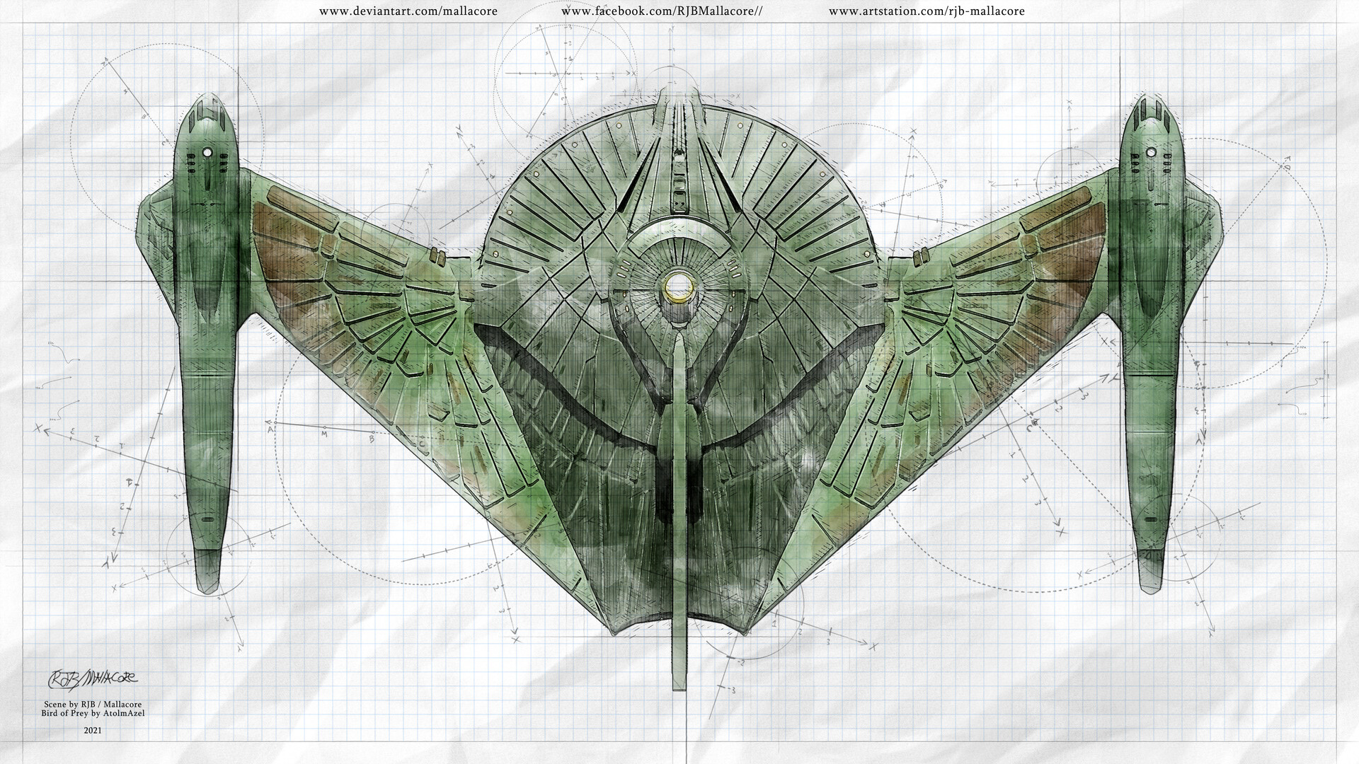 ArtStation - Star Trek - Romulan - Sketch Render - 2021