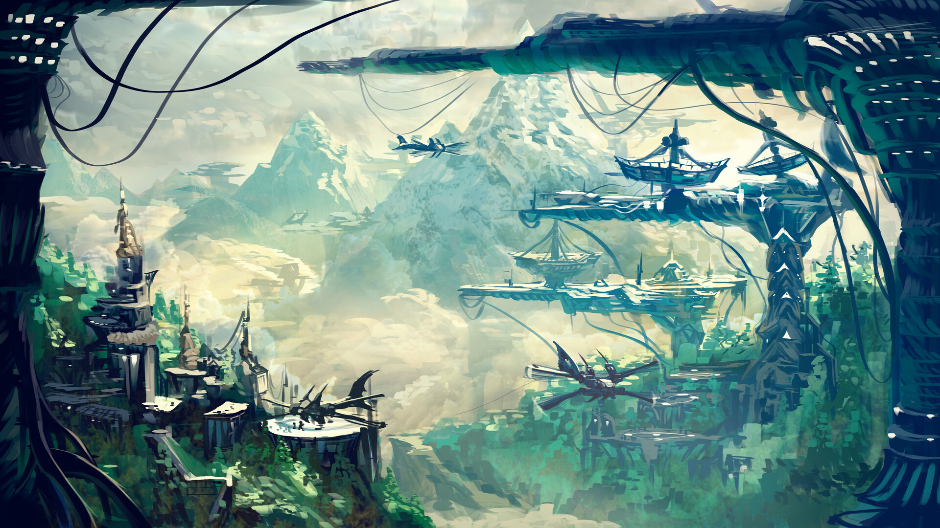 ArtStation - Caladan Skies