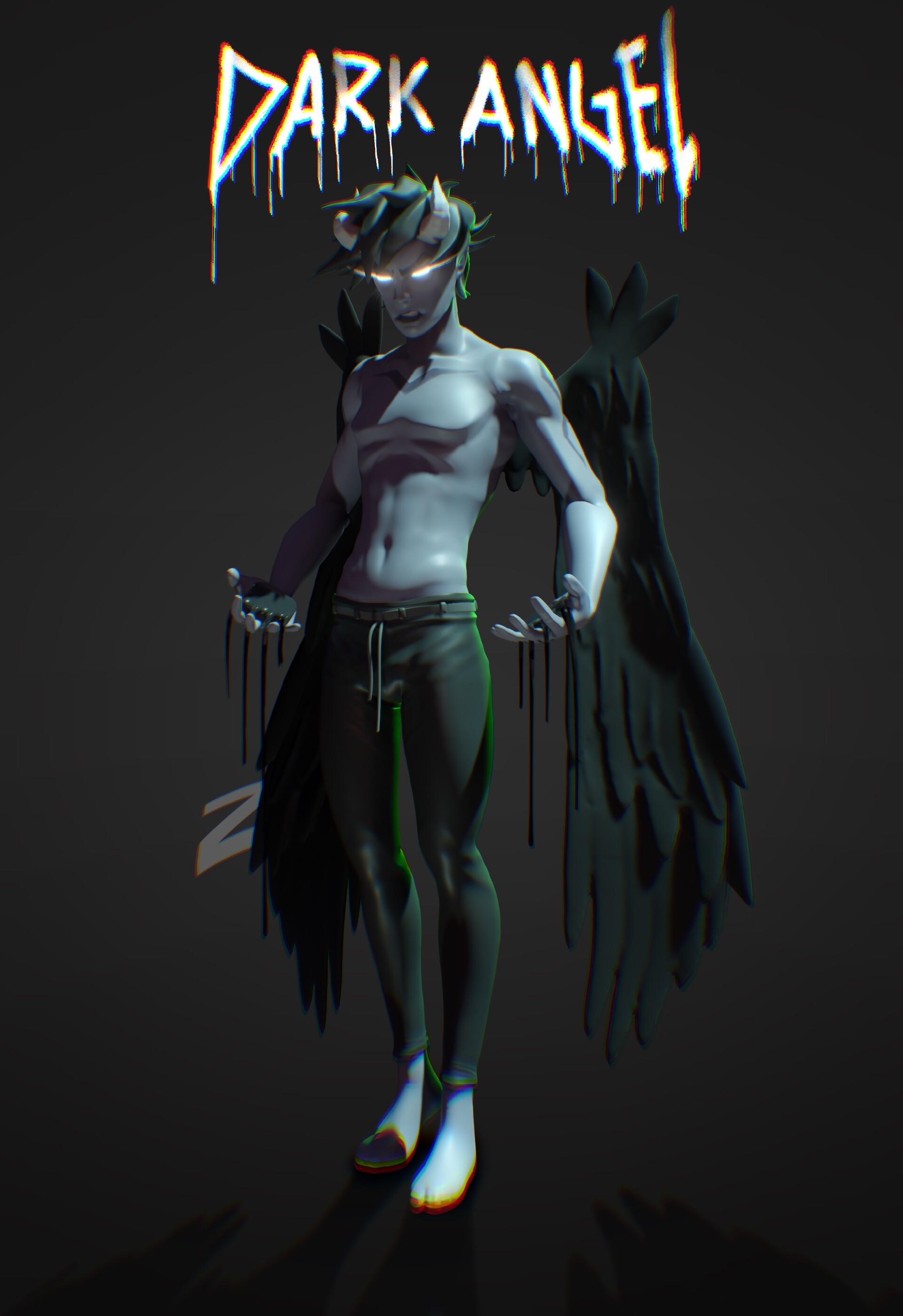 ArtStation - Dark Angel Character Design