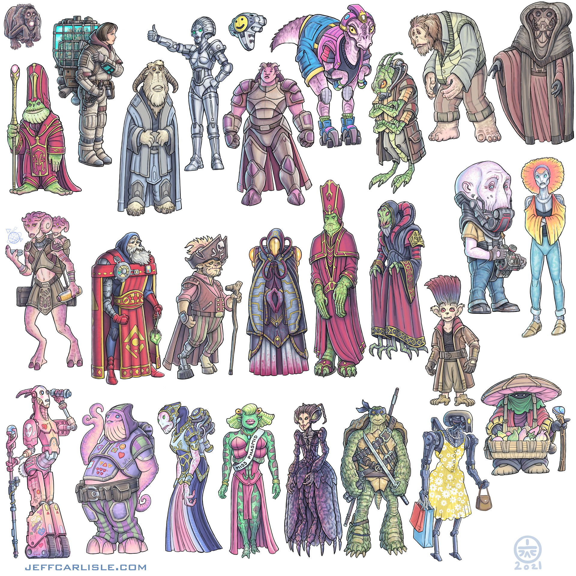 ArtStation - Character Design Jam Project