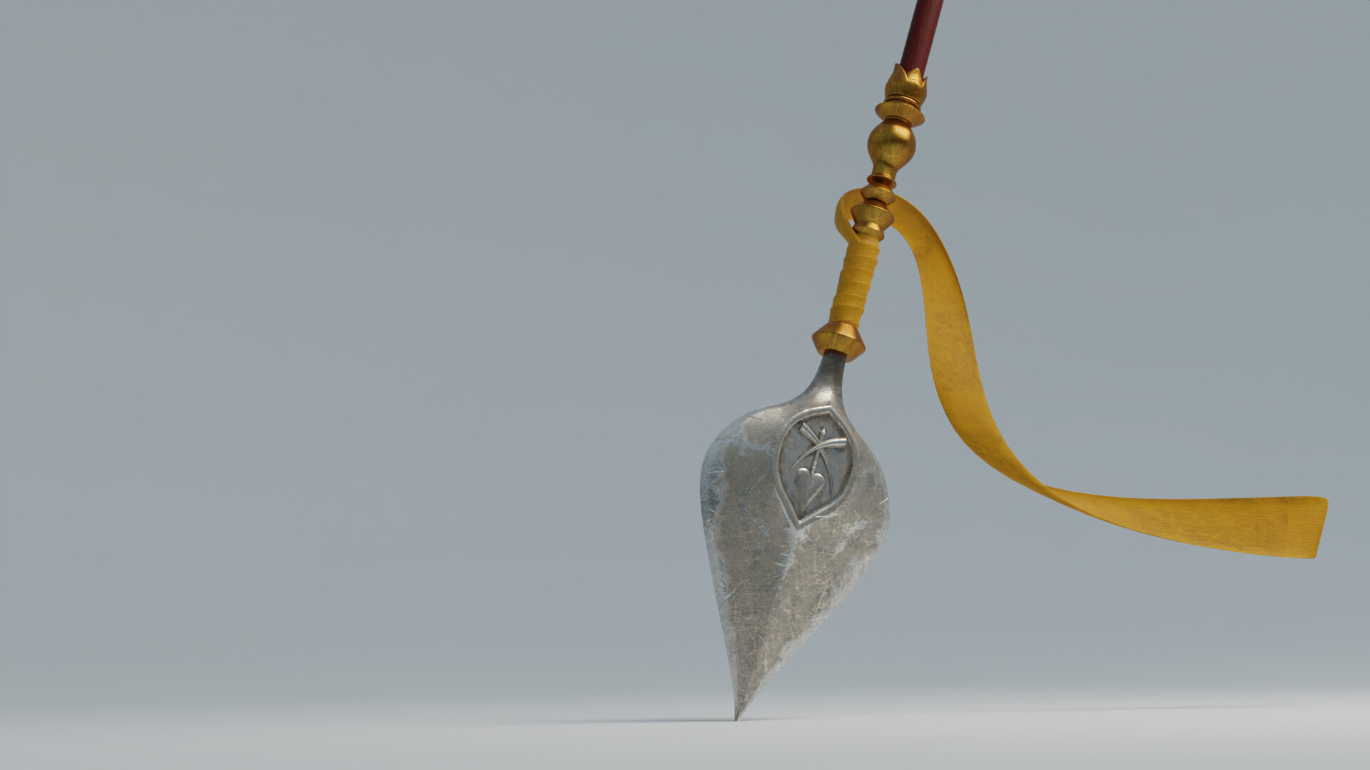 ArtStation - Spear with Pahang's Emblem