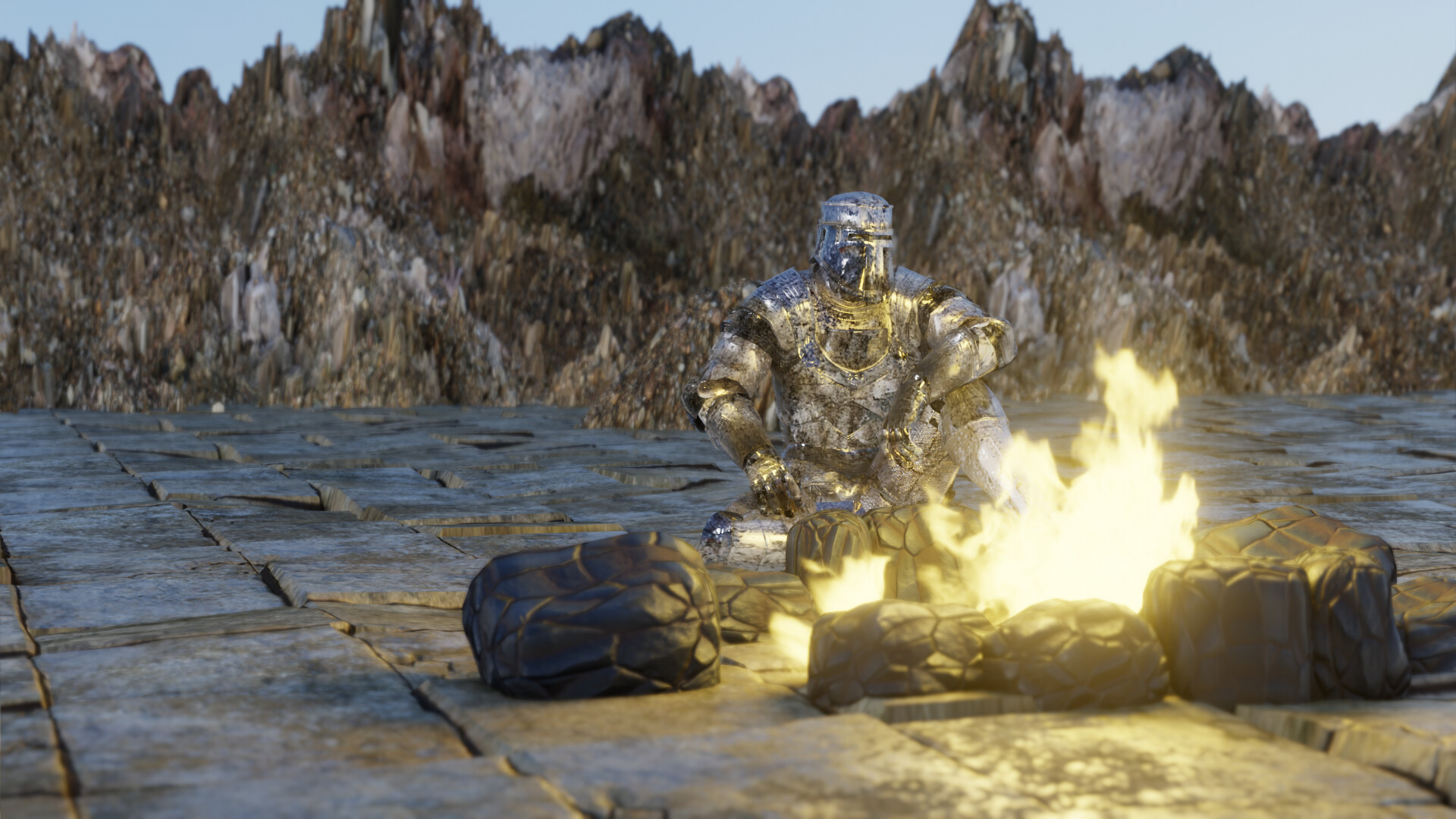 ArtStation - KNIGHTS CHILLING