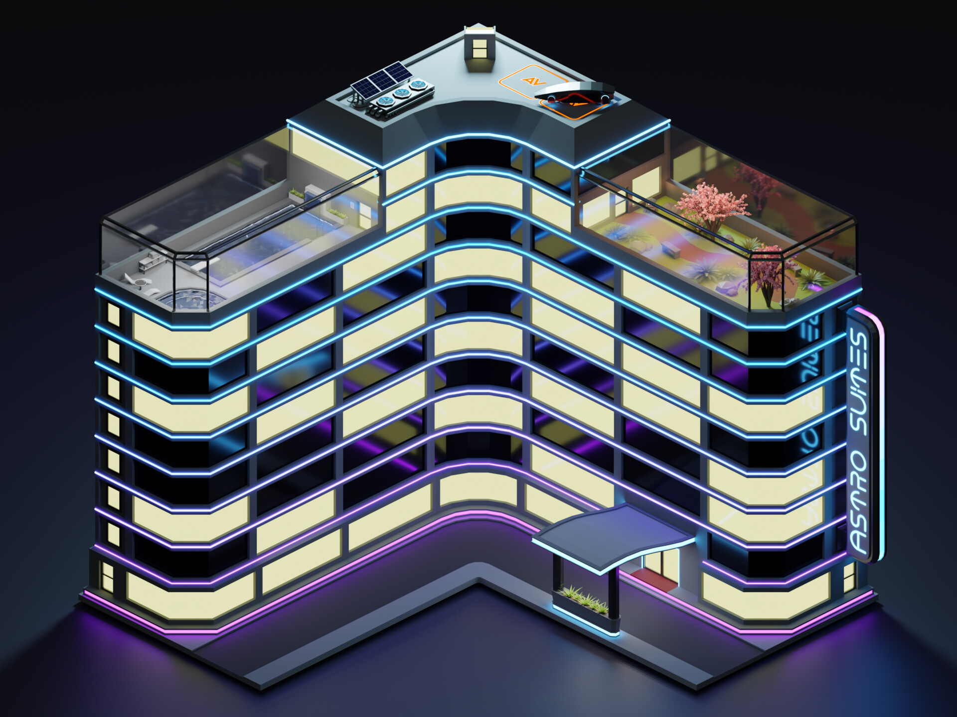 ArtStation - Astro Suites