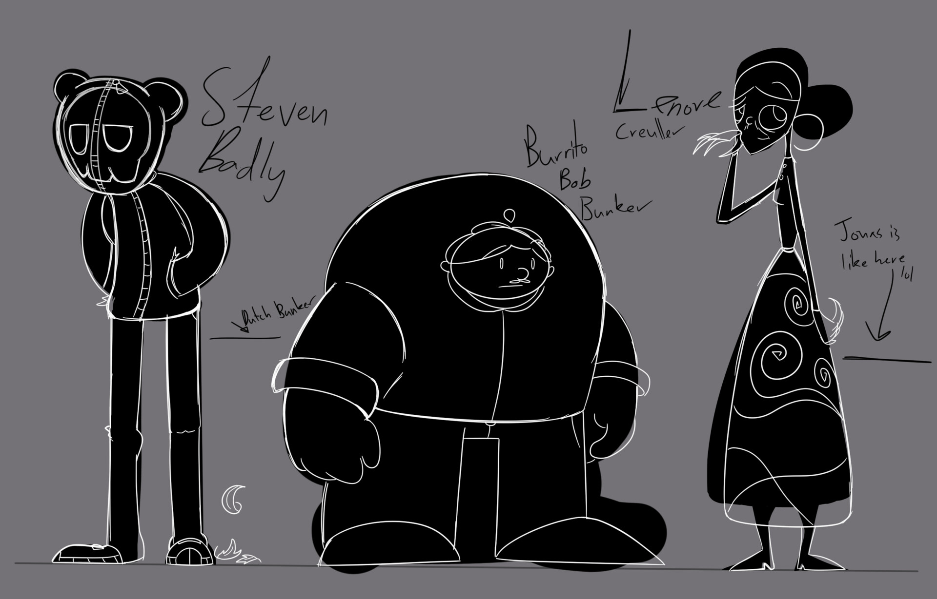 ArtStation - Character Concepts - Tumbleweed Residents