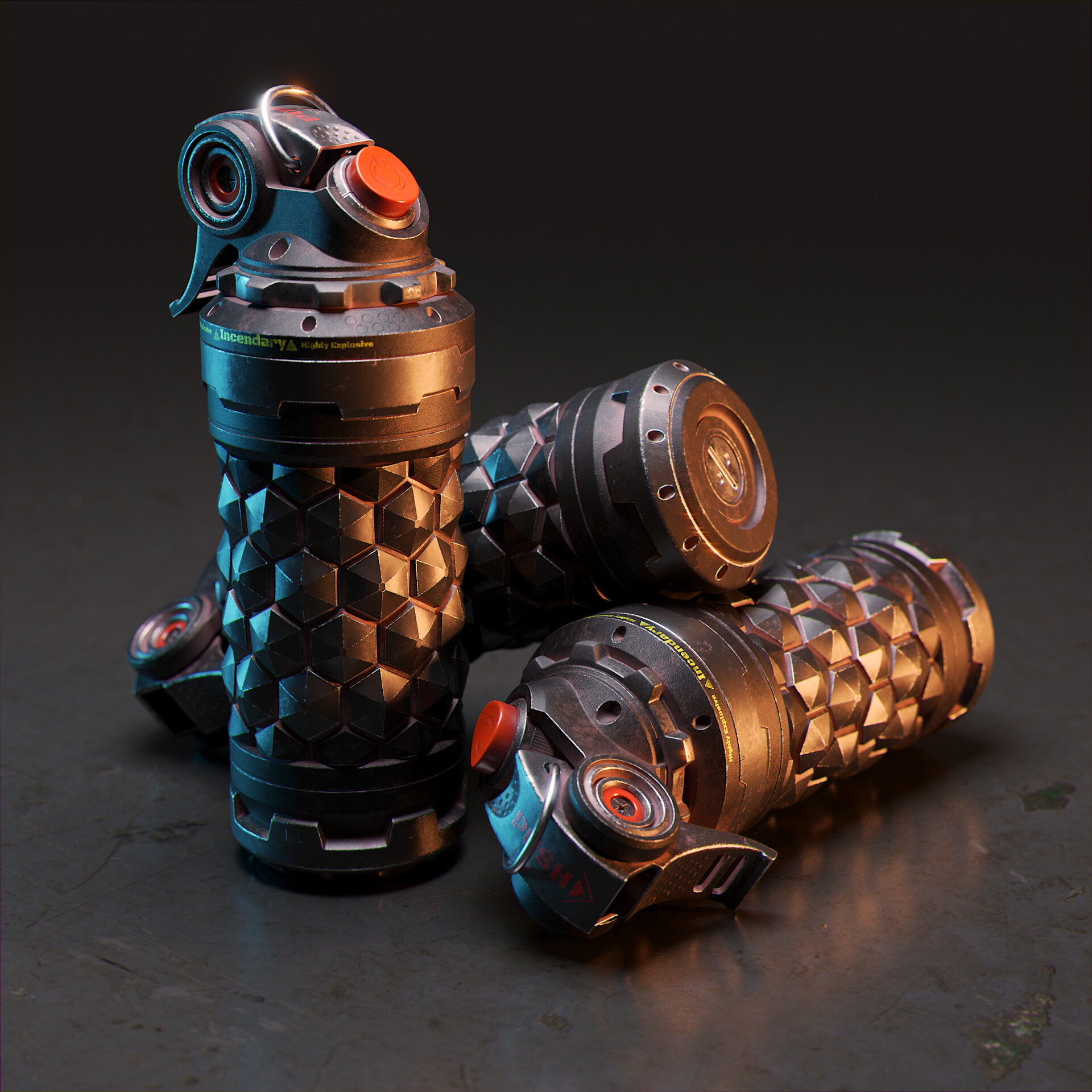 ArtStation - Grenade concepts