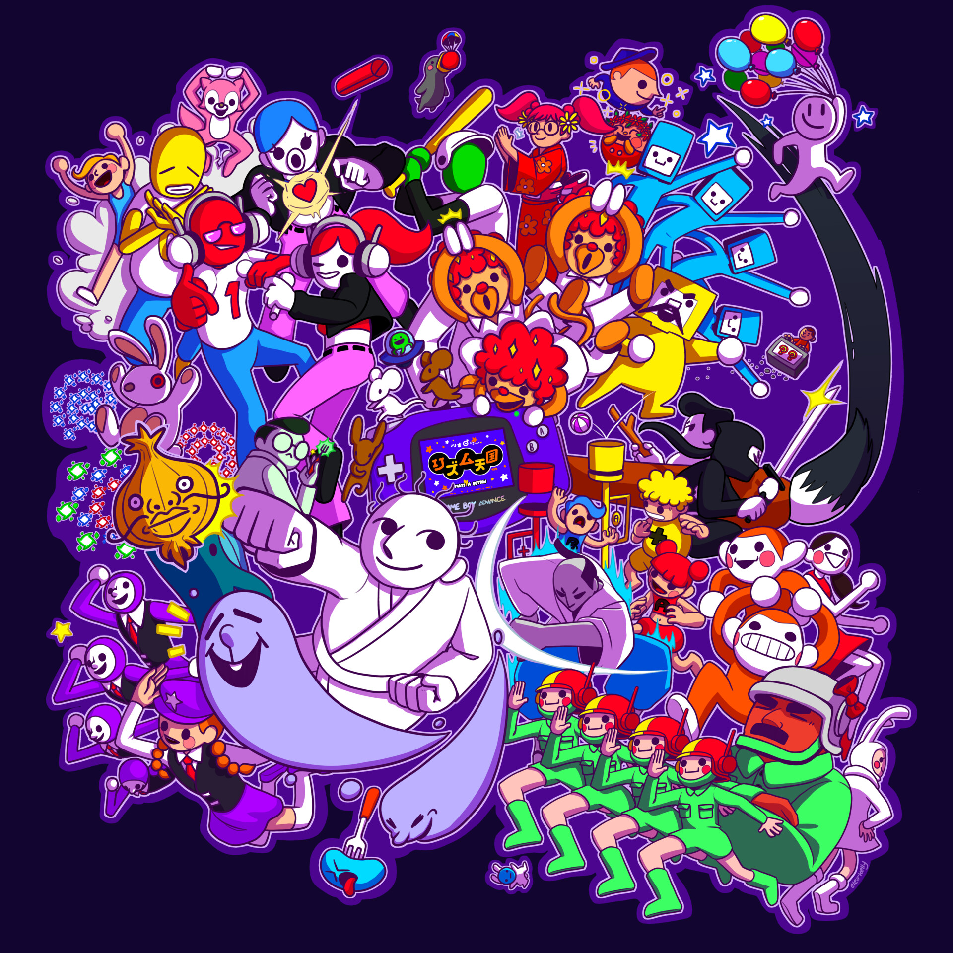 Eleir Kelly - A Tengoku-like Conglomeration [Rhythm Tengoku/Rhythm ...