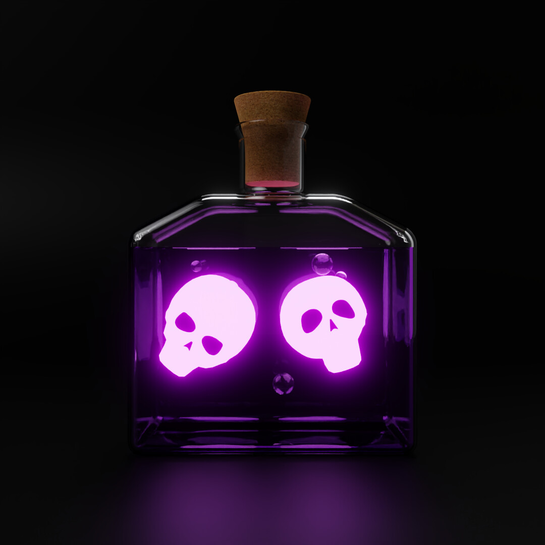 ArtStation - Potion of Poison Resistance