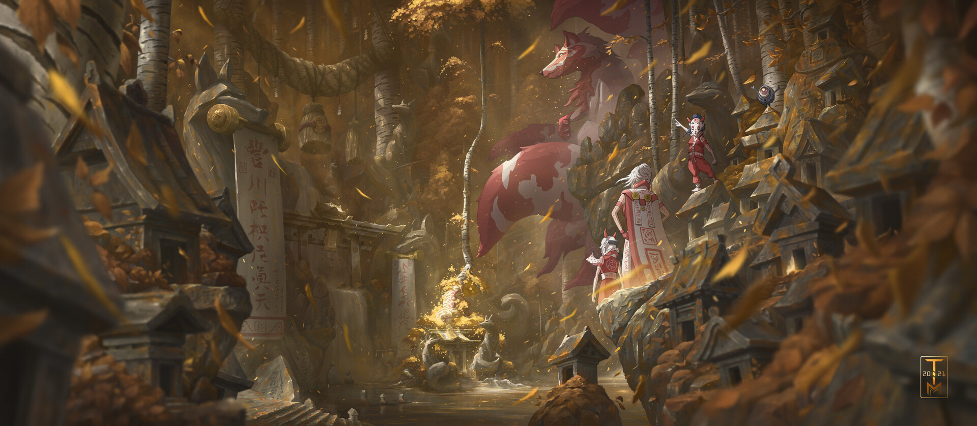 ArtStation - Inari Shrine