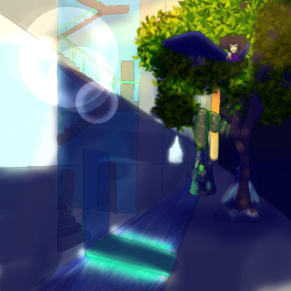 ArtStation - city of cyber