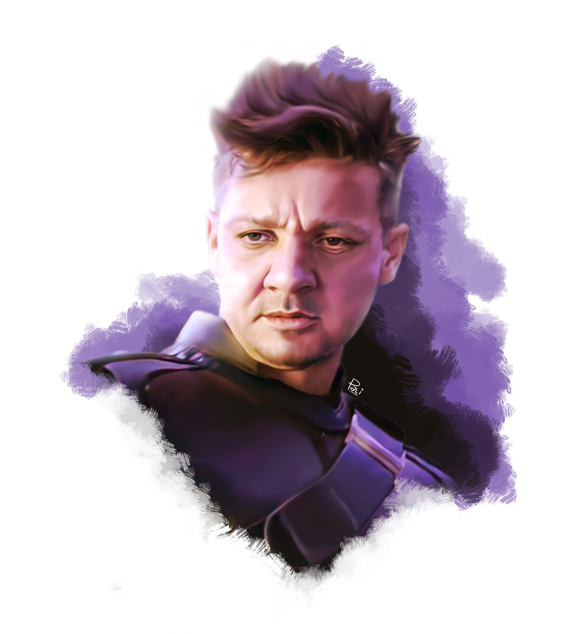 ArtStation - Digital Drawing Hawkeye