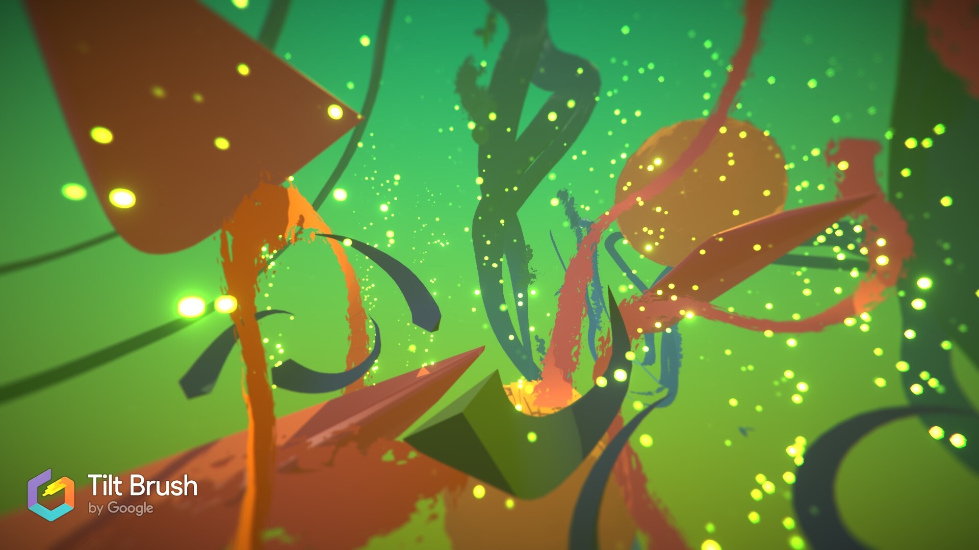 ArtStation - VR painting - abstract narrative project