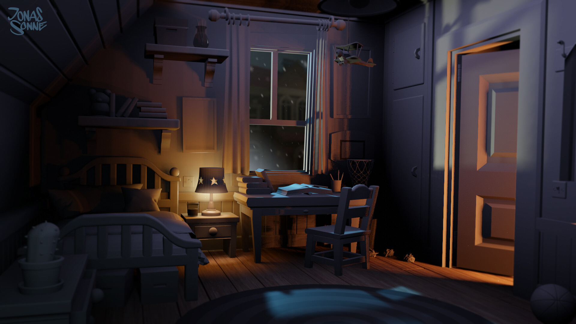 ArtStation - Kids Room concept