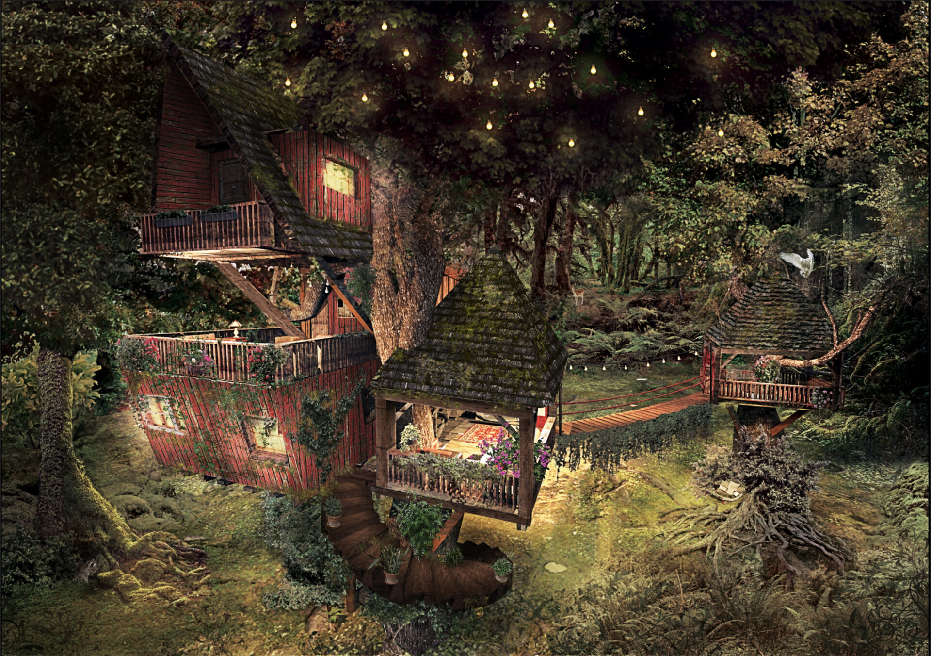 ArtStation - treehouse 3