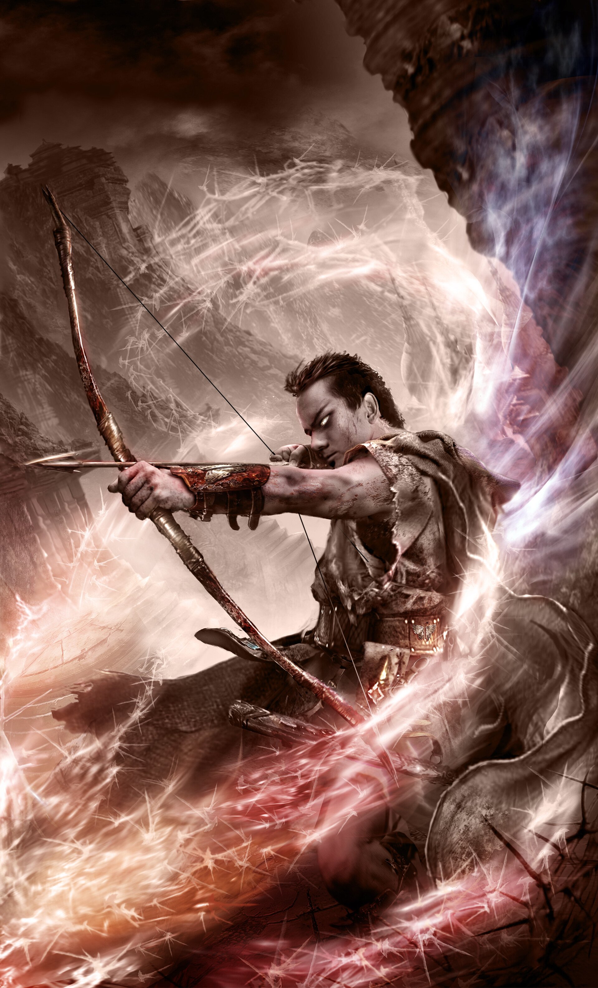 ArtStation - Salute the Dark cover art 2010