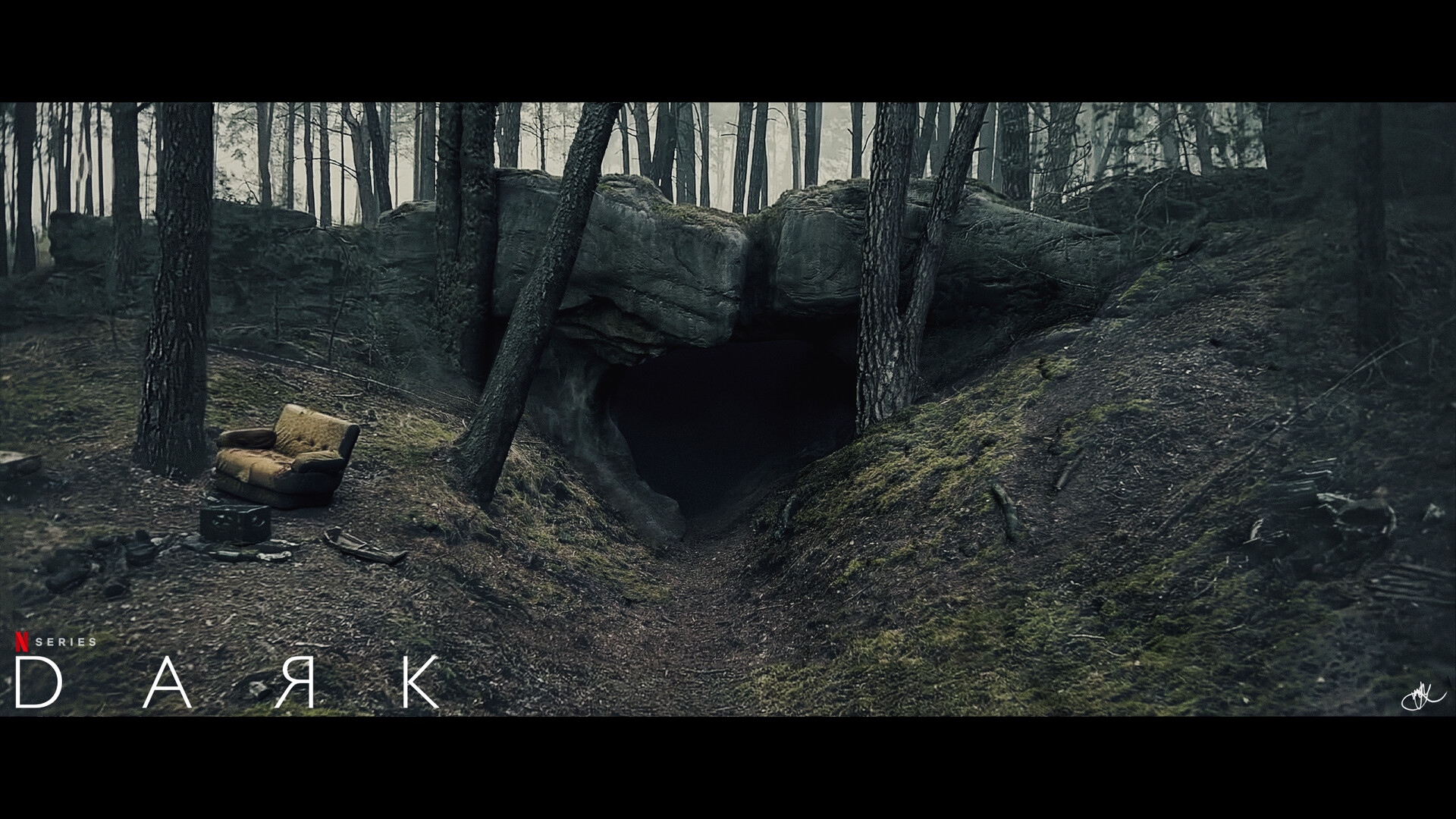 Mitchell Netes - Dark | Winden Cave Poster Remake