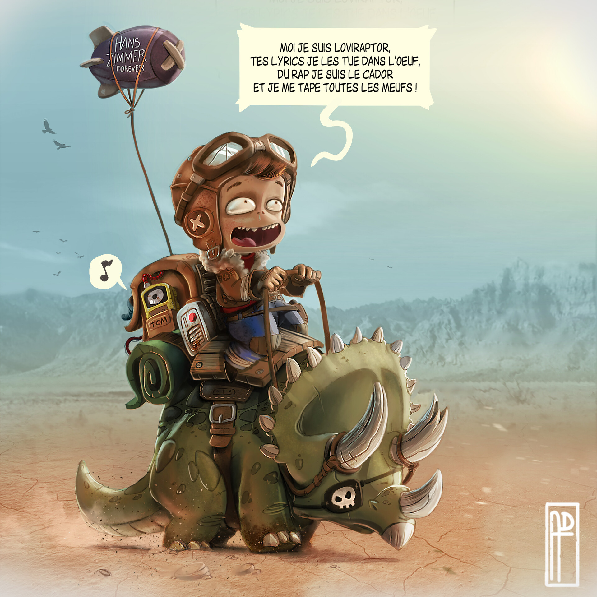 ArtStation - Alexis Da Costa Fan Art (Feat TOM°