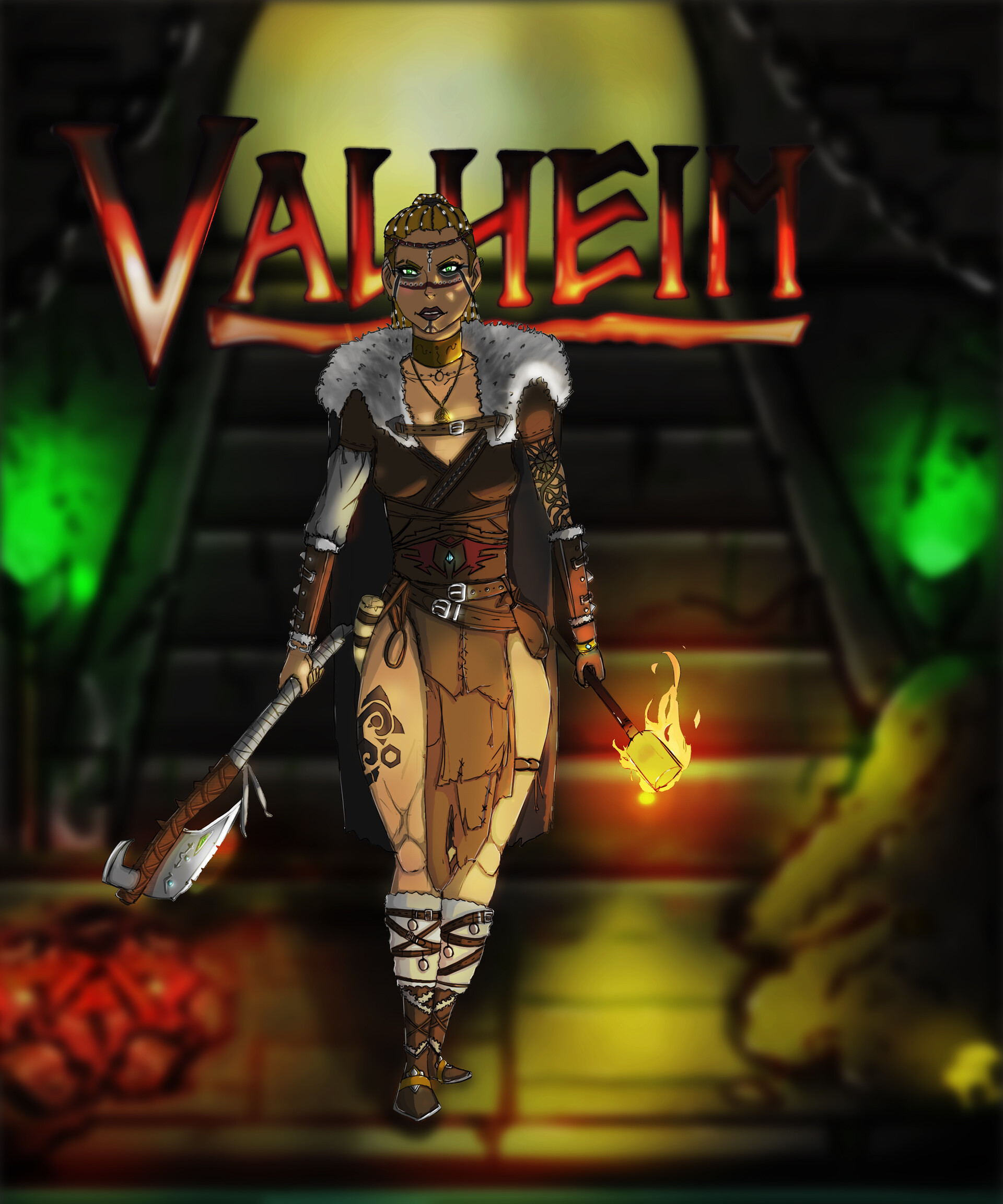 ArtStation - My Valheim Character