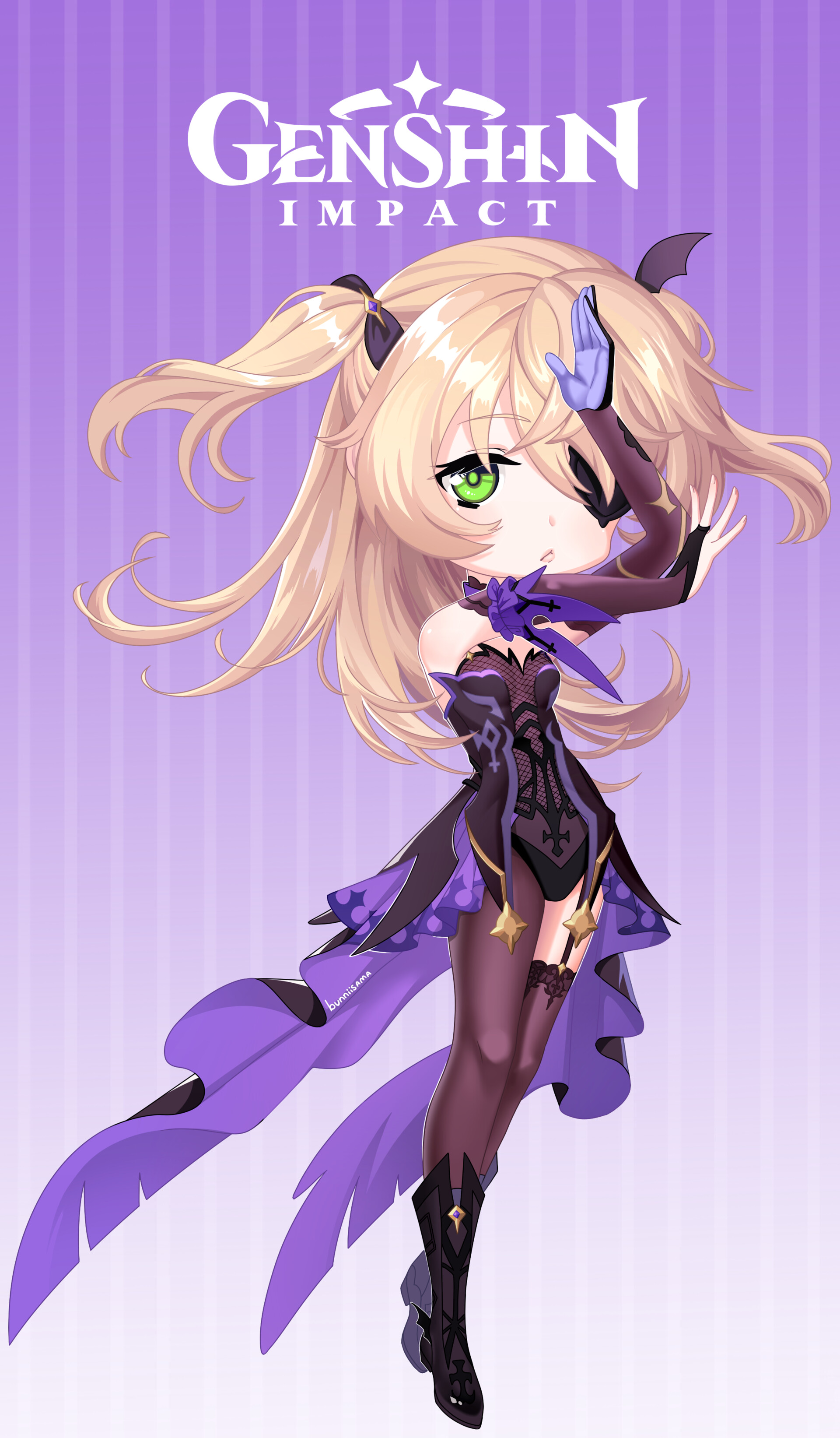 ArtStation - Fischl chibi