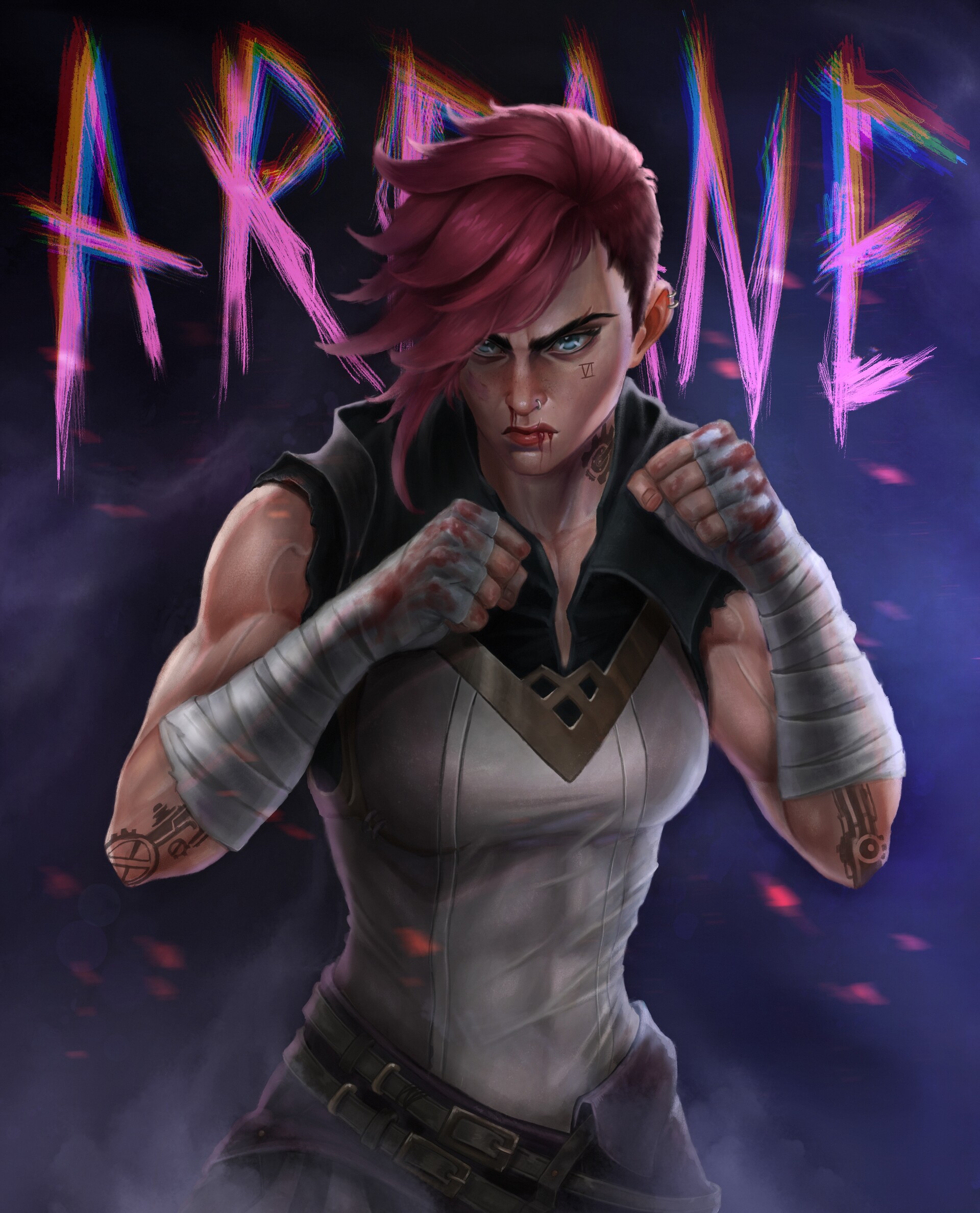 Eugene Roienko Vi Arcane Fan Art